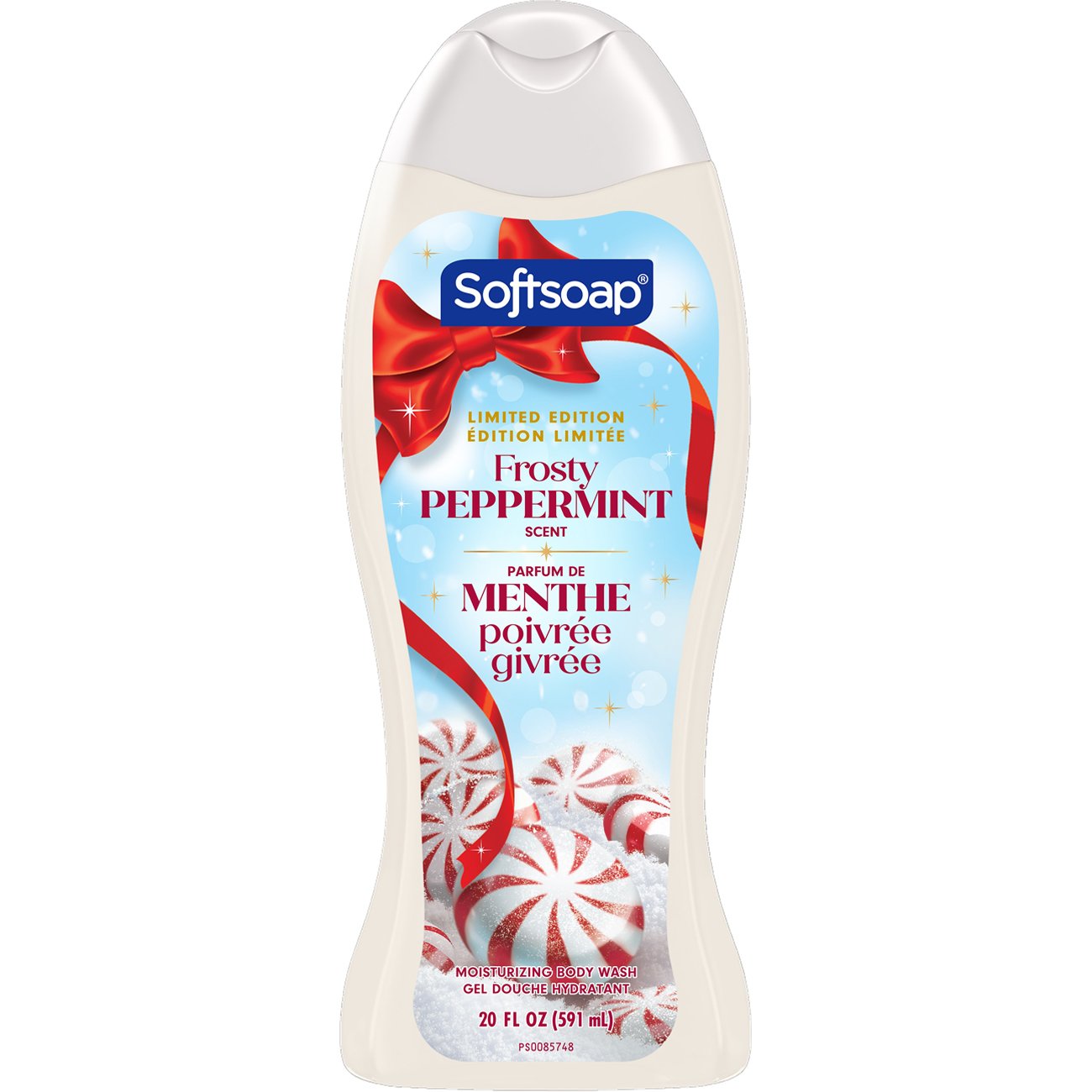 Softsoap Limited Edition Moisturizing Body Wash - Frosty Peppermint ...