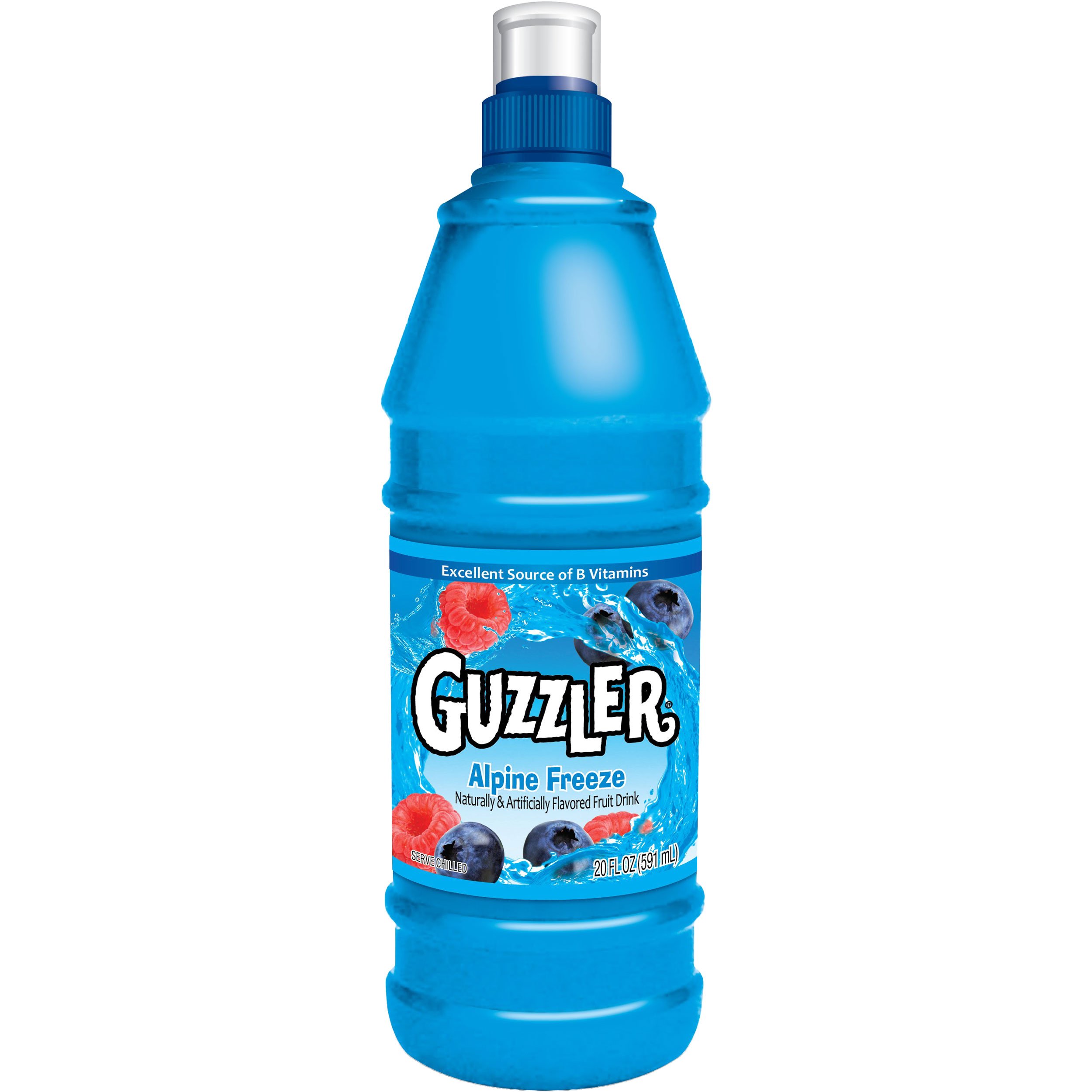Guzzler Alpine Freeze Flavored Fruit Drink, 20 oz | Low Prices ...