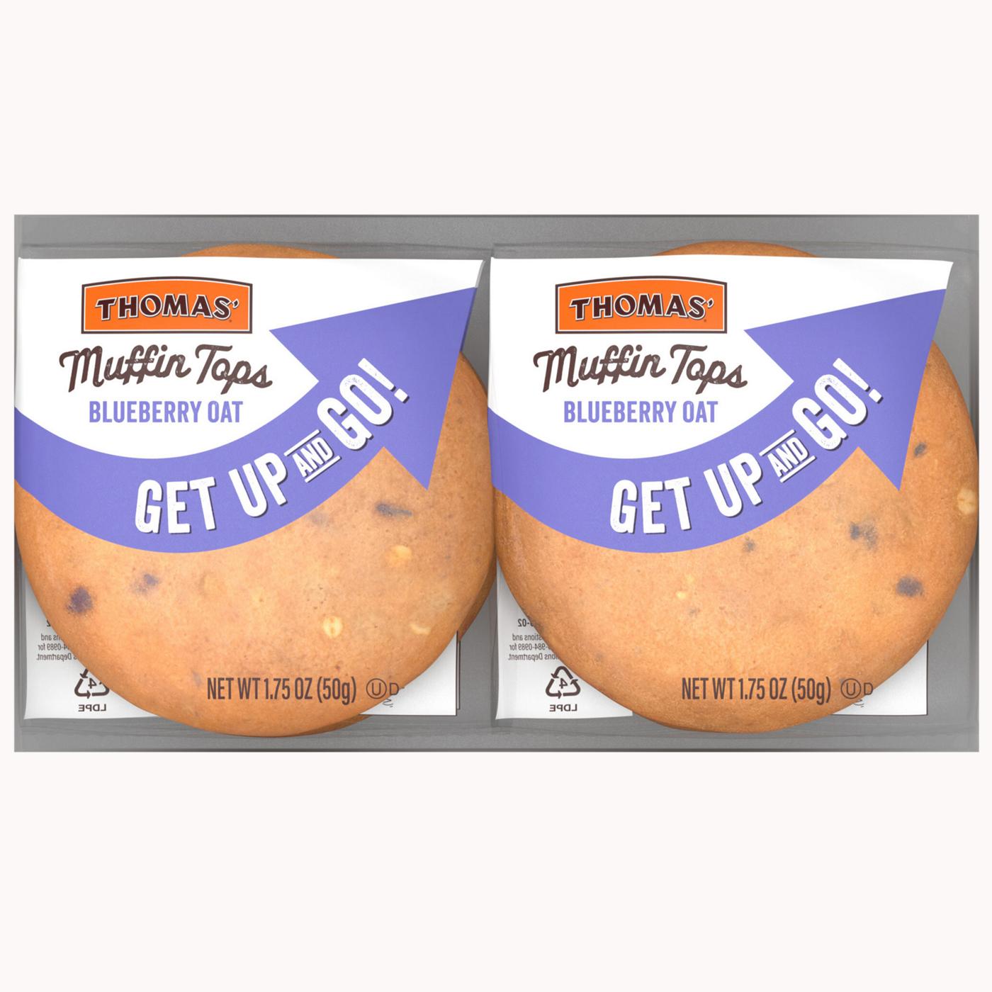 Thomas' Muffin Tops - Blueberry Oat - Shop Snack cakes at H-E-B