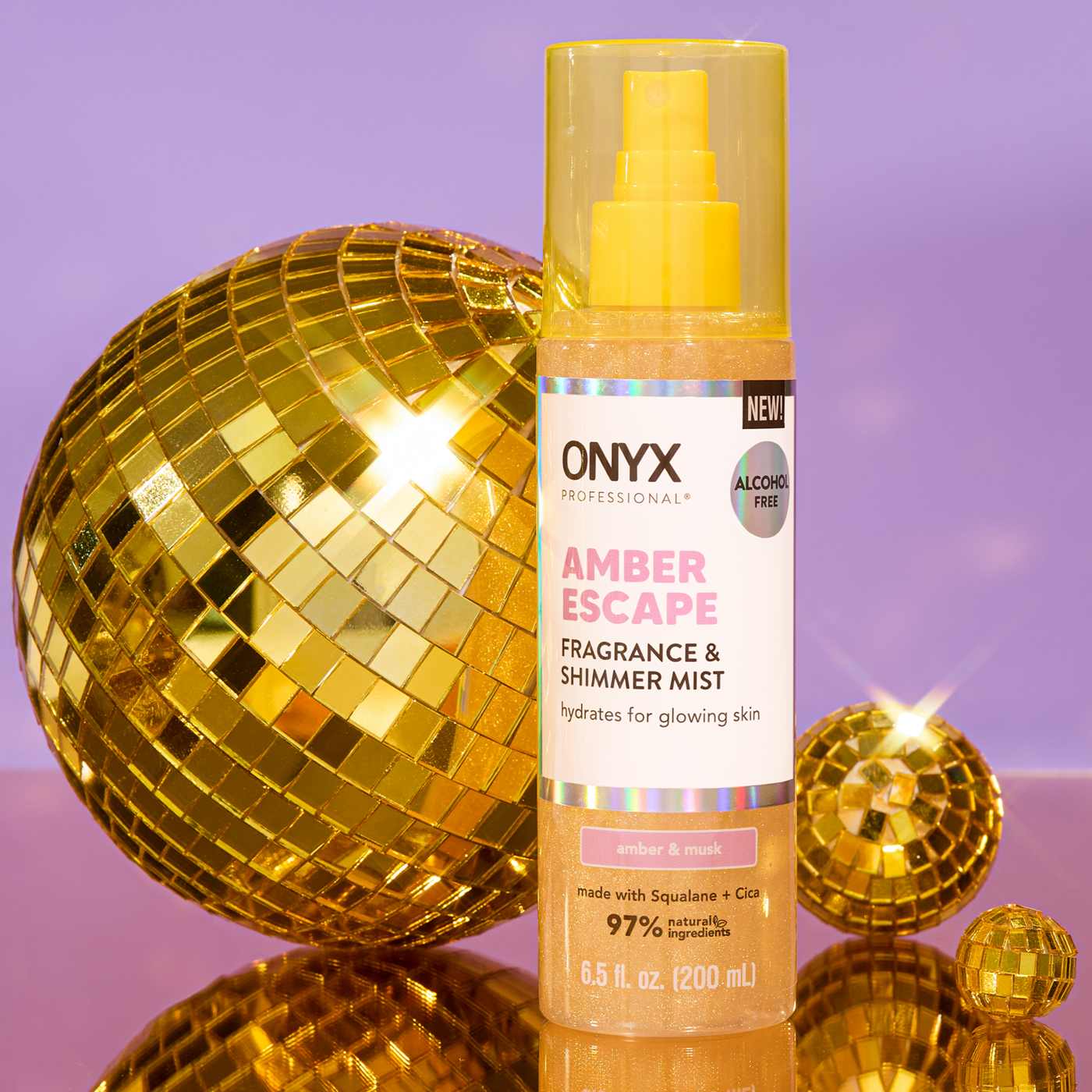 Onyx Professional Hydrating Body Shimmer Mist - Amber Escape - Shop ...