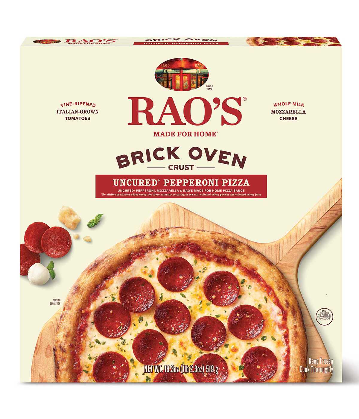 Rao's Homemade Brick Oven Crust Pepperoni Pizza - Shop Pizza at H-E-B