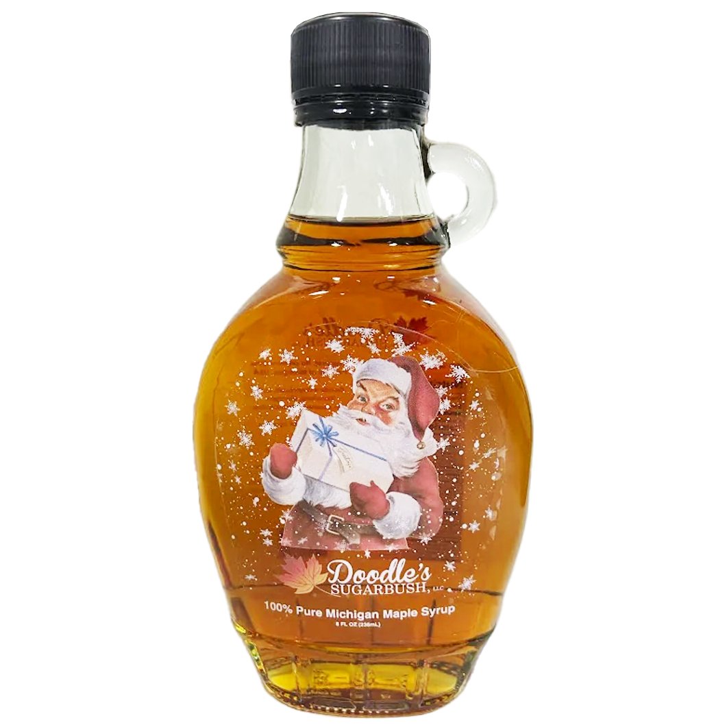Doodle's Sugarbush Santa Scene Maple Syrup, 8 oz | Central Market ...