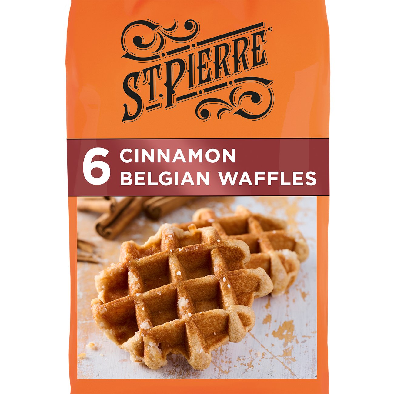 St Pierre Cinnamon Belgian Waffles - Shop Snack cakes at H-E-B