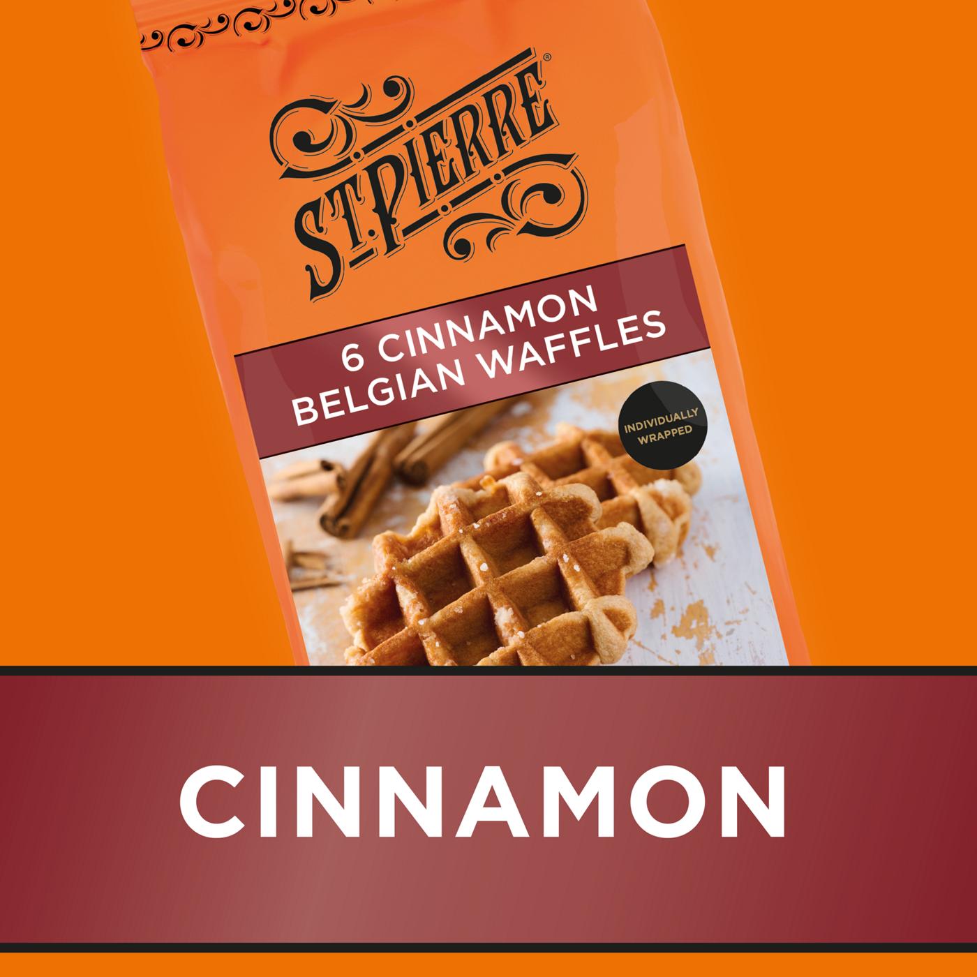 St Pierre Cinnamon Belgian Waffles - Shop Snack cakes at H-E-B