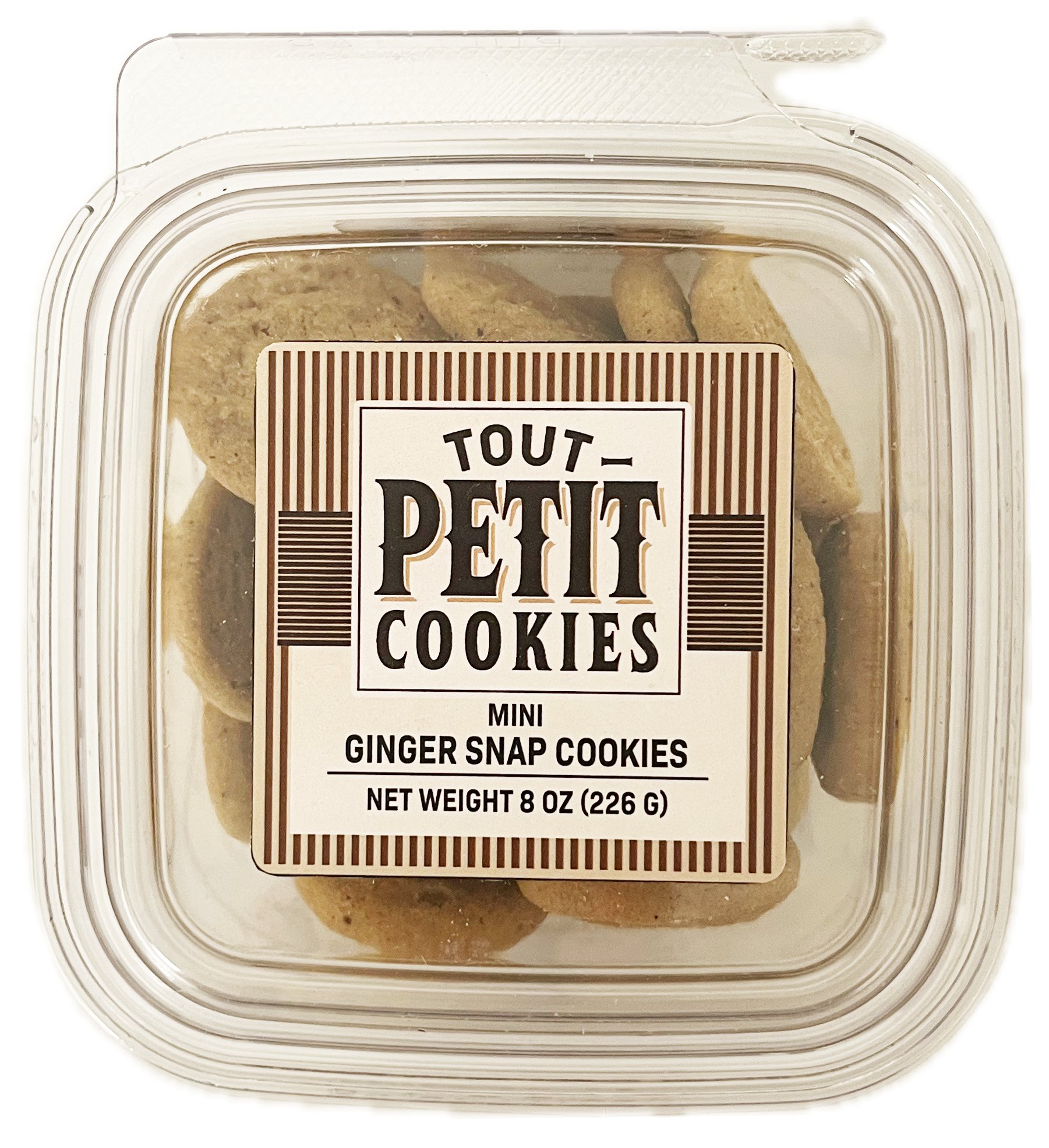 Tout Petit Mini Ginger Snap Cookies, 8 oz | Central Market - Really ...
