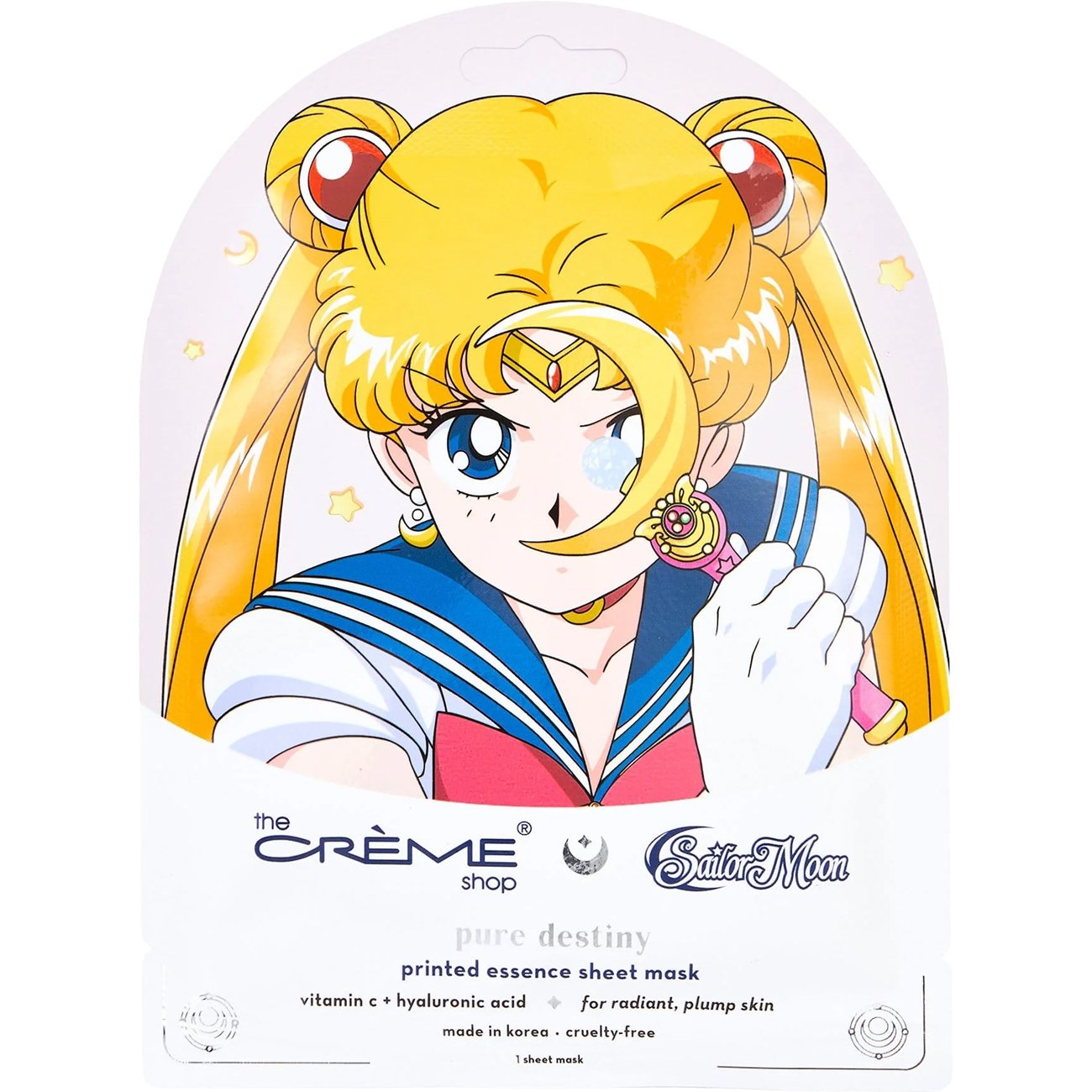 The Crème Shop x Sailor Moon Face Sheet Mask - Shop Facial masks ...