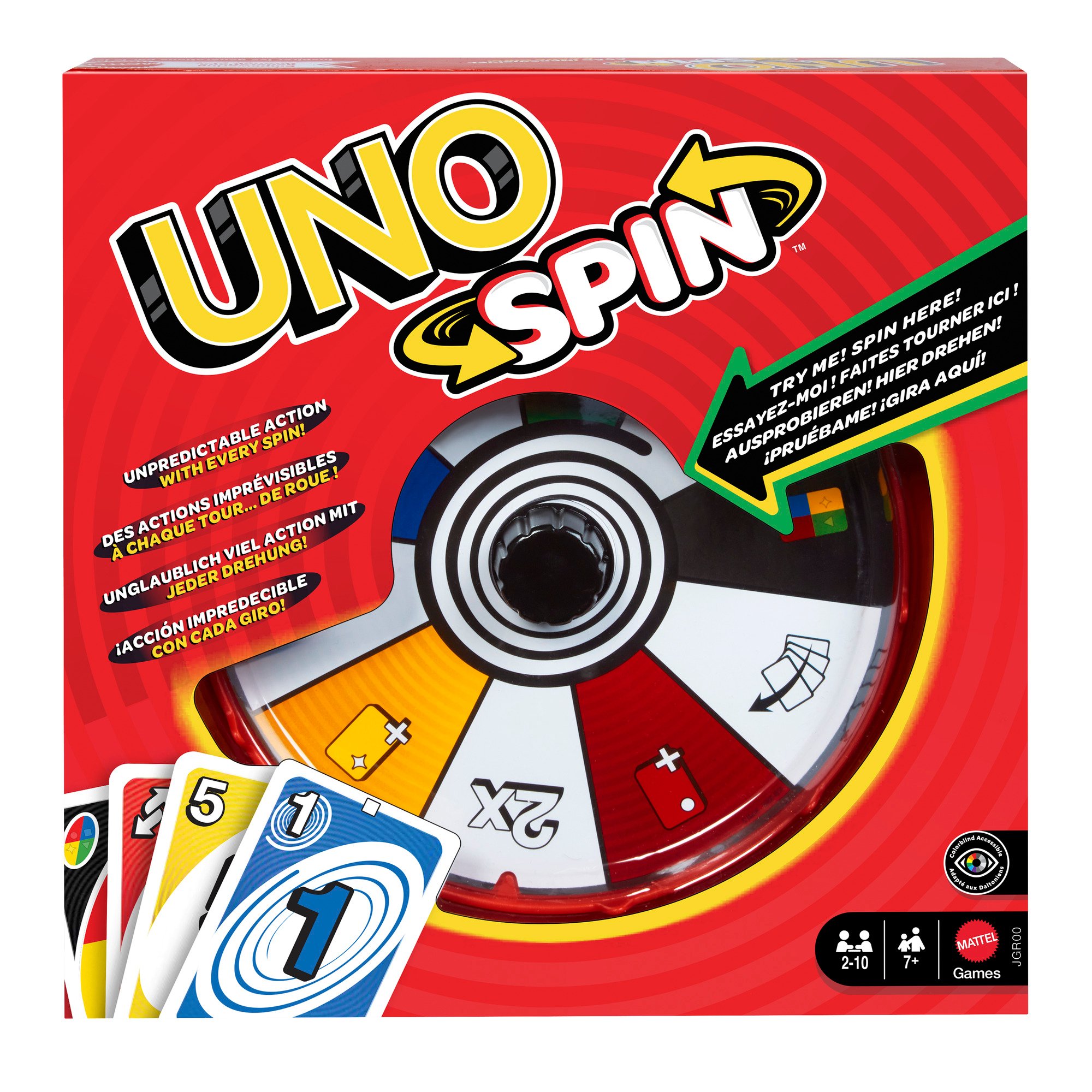 UNO Spin Edition Card Game - Shop Games at H-E-B