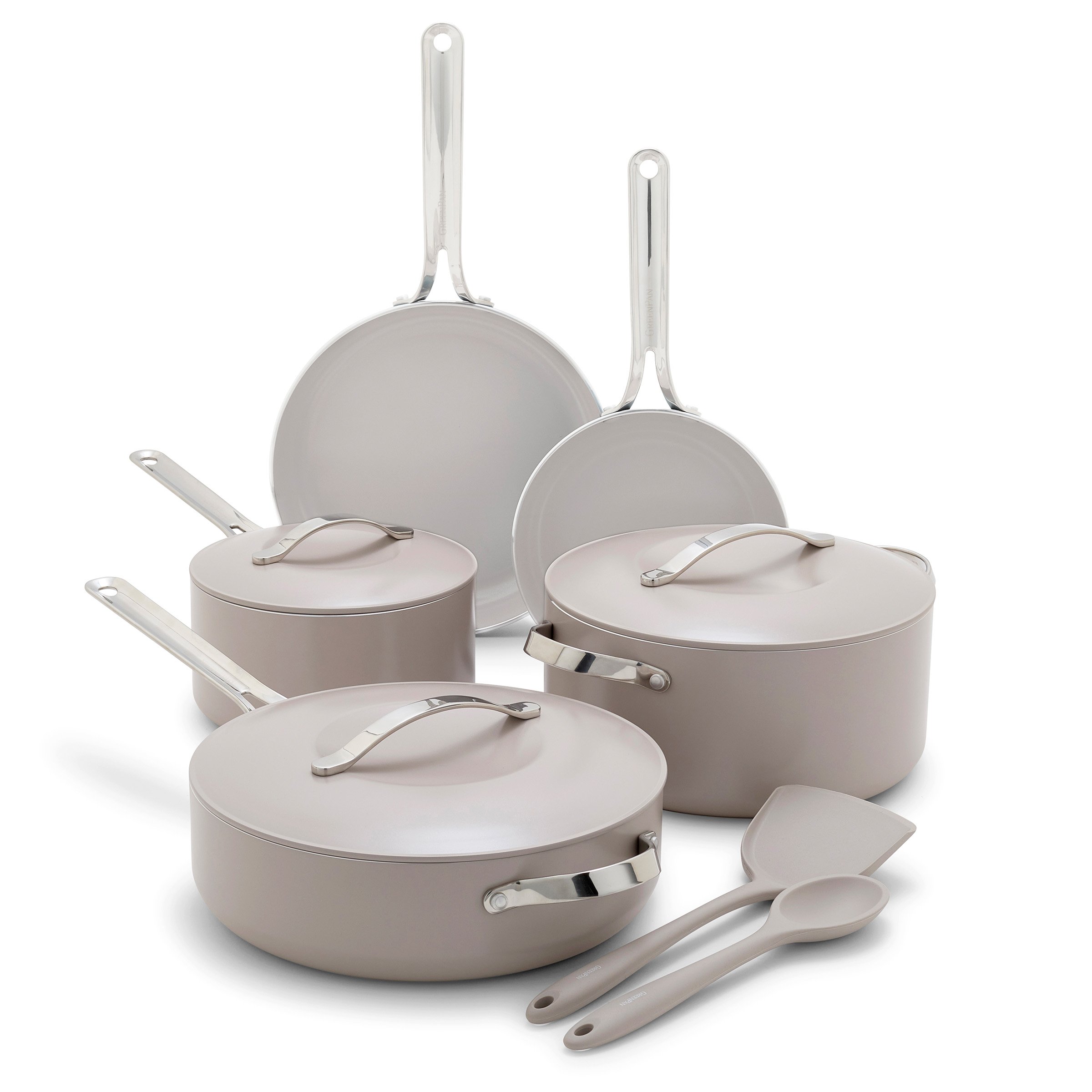 GreenPan Nova Cookware Set - Clay - Shop Frying pans & griddles at H-E-B