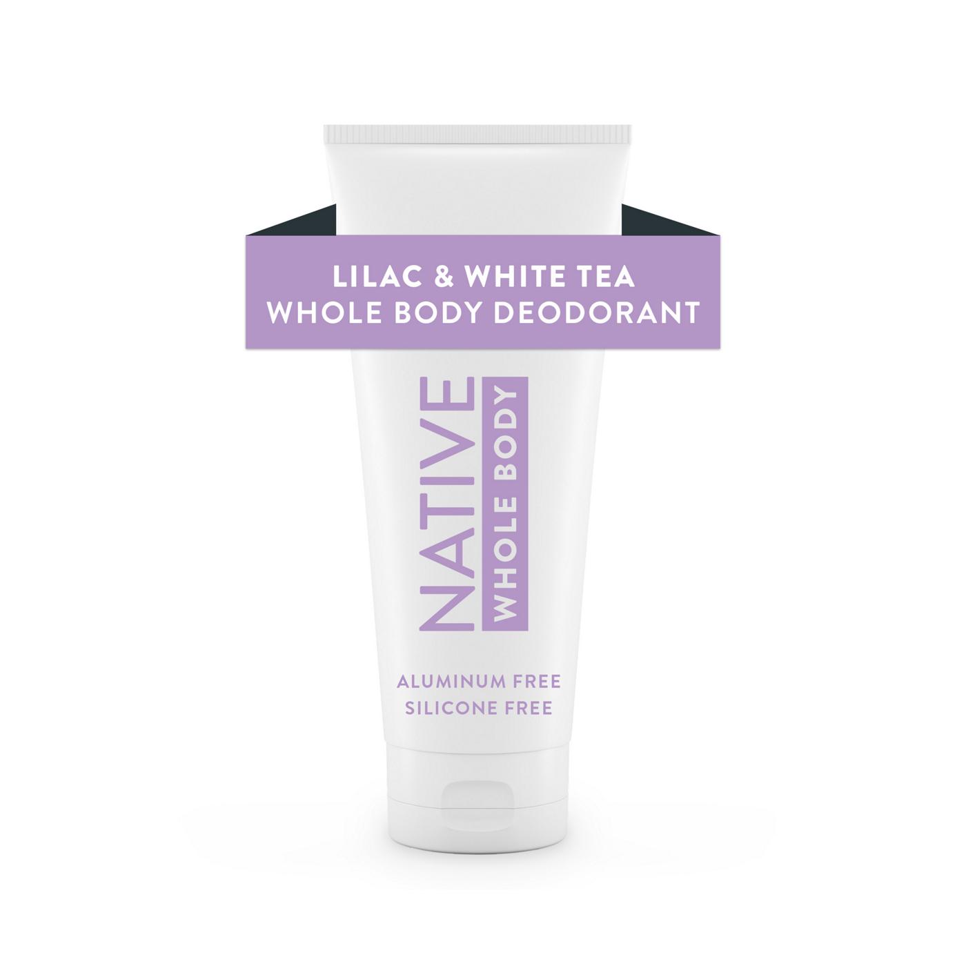 Native Whole Body Cream Deodorant - Lilac & White Tea - Shop Deodorant ...