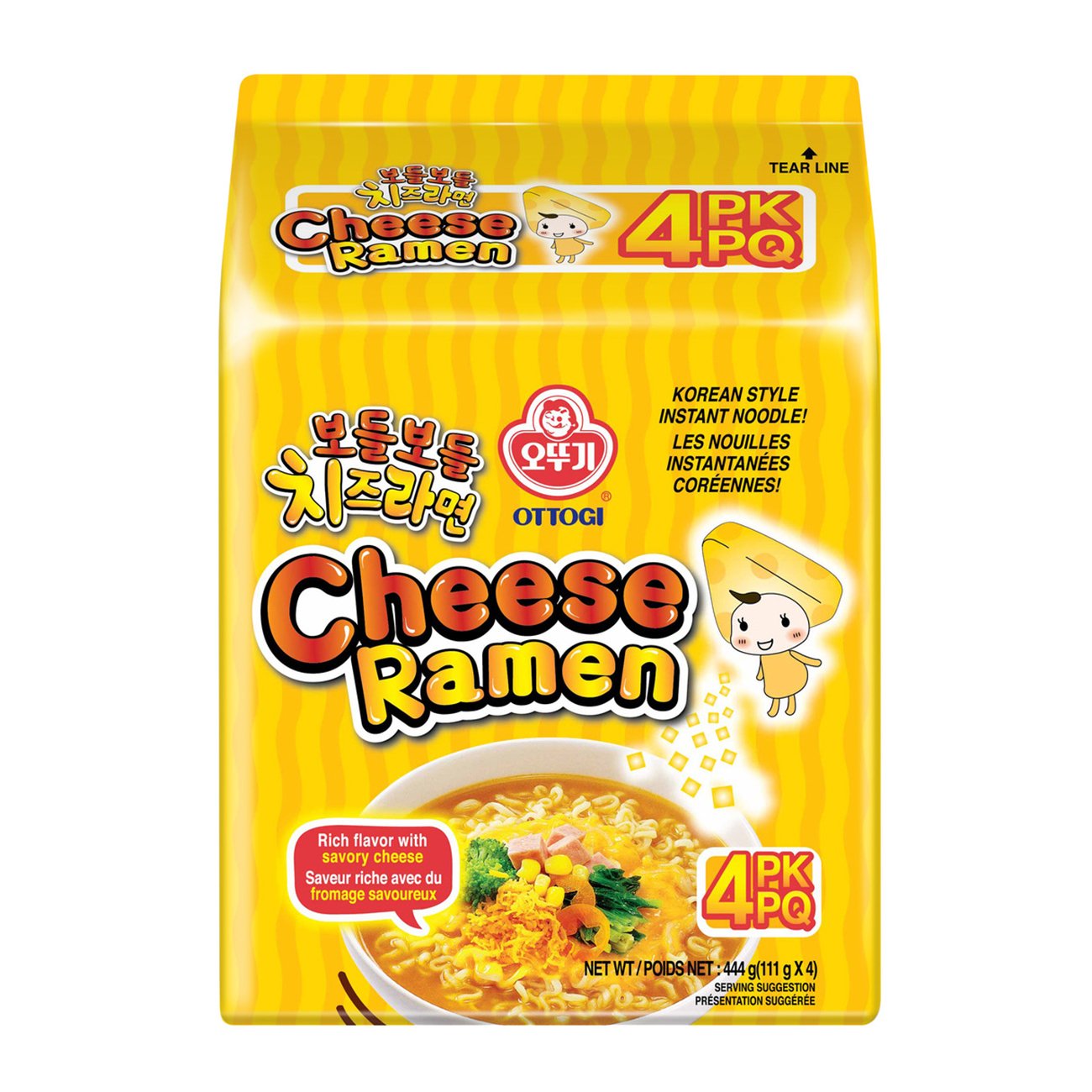 Ottogi Cheese Ramen, 4 pk | Low Prices & Quality Groceries - Joe V's