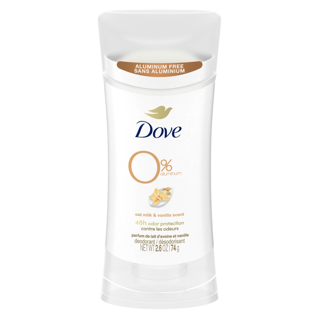 Dove Zero Aluminum Deodorant - Oat Milk & Vanilla - Shop Deodorant ...
