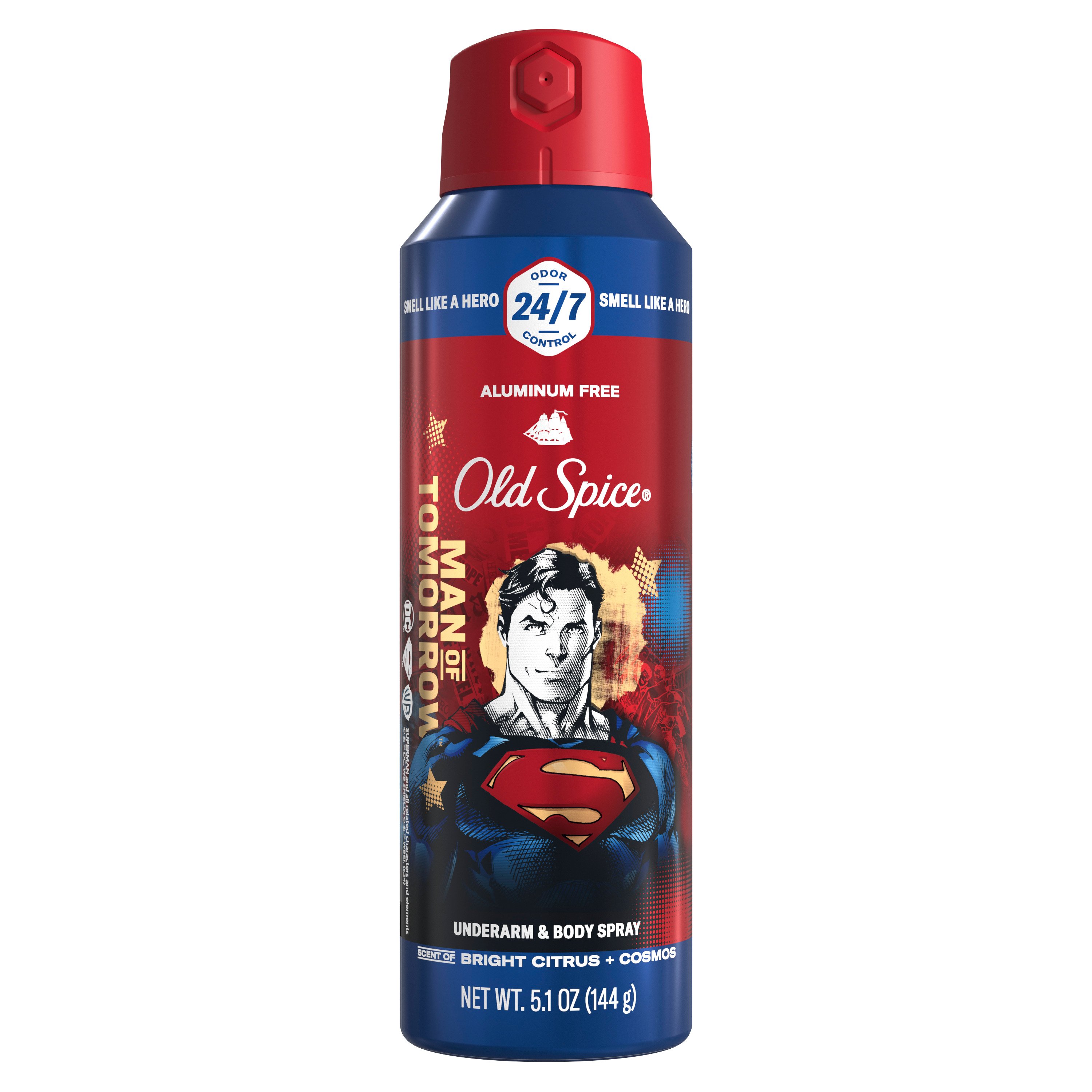 Old Spice Deodorant Underarm & Body Spray - Bright Citrus & Cosmos ...