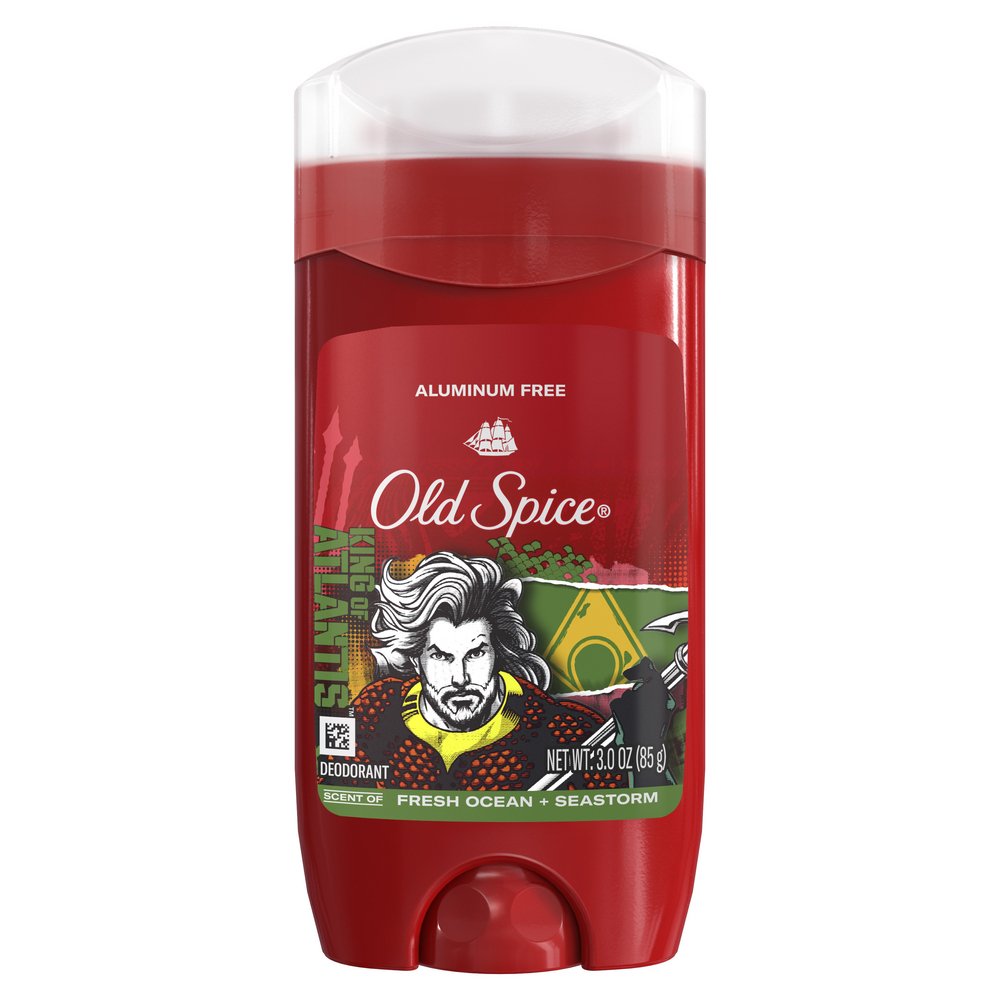 Old Spice Deodorant King Of Atlantis Aquaman - Fresh Ocean & Seastorm ...