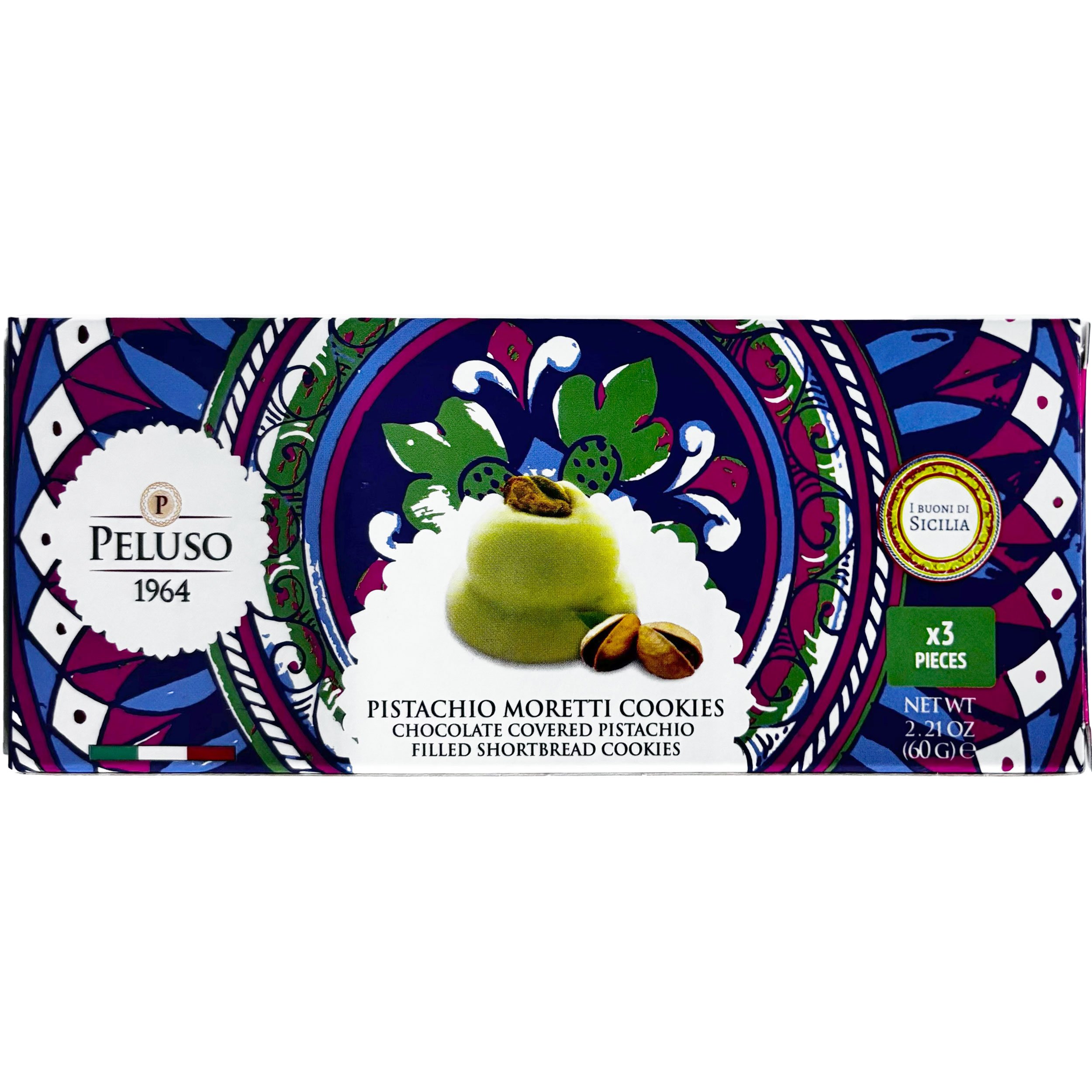 Peluso Pistachio Moretti Cookies, 2.12 oz | Central Market - Really ...
