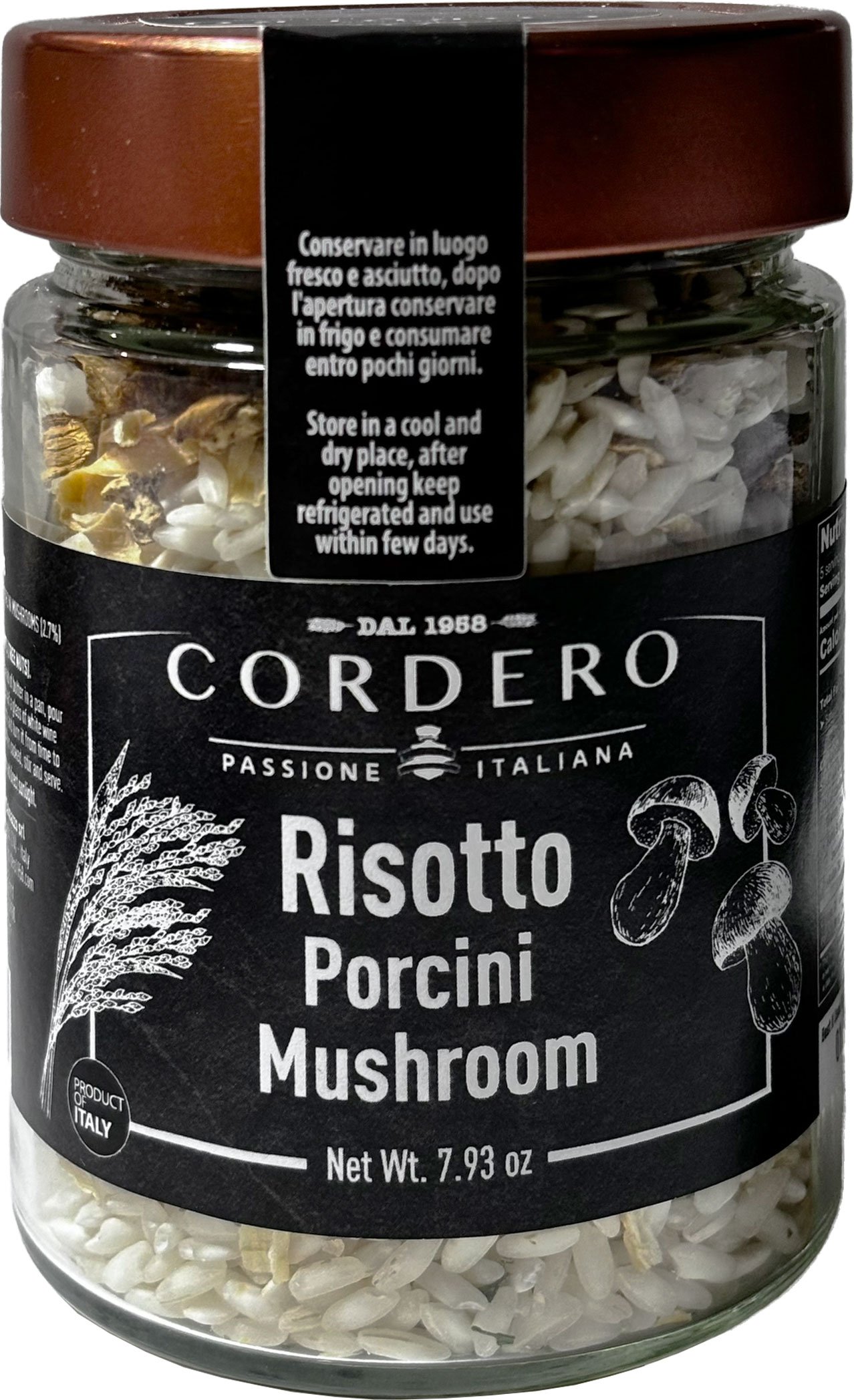 Cordero 1958 Risotto with Porcini Mushrooms, 7.93 oz | Central Market ...