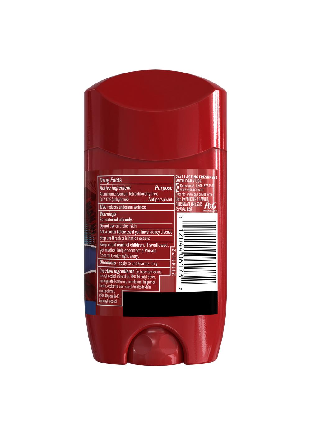 Old Spice Antiperspirant Deodorant - Man Of Tomorrow Superman, Bright ...