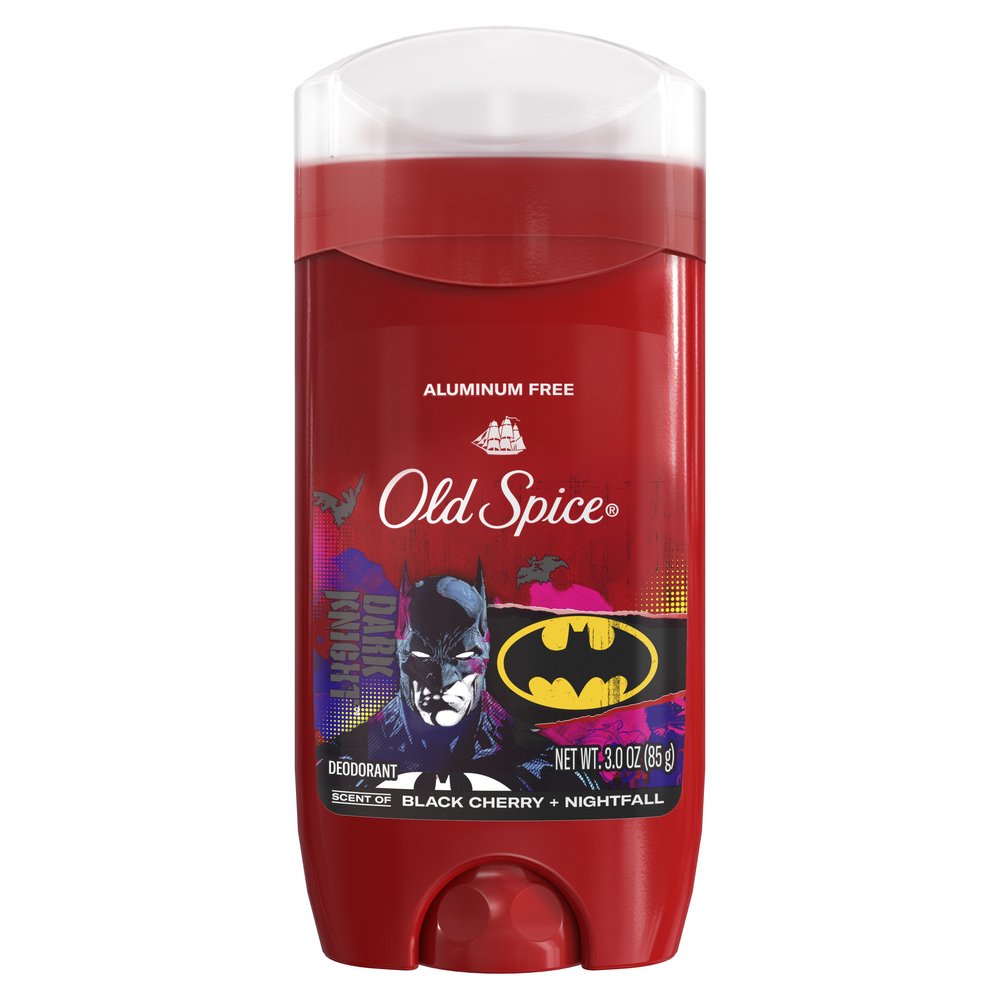 Old Spice Deodorant - Dark Knight Batman, Black Cherry & Nightfall ...