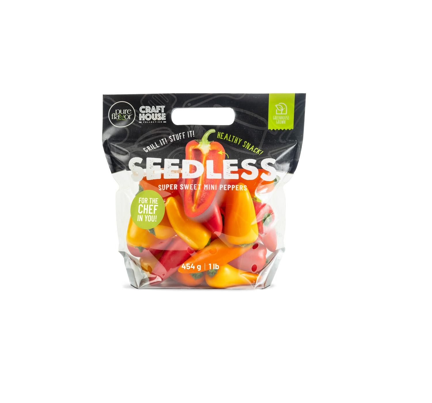 Pure Flavor Fresh Seedless Mini Peppers - Shop Peppers at H-E-B