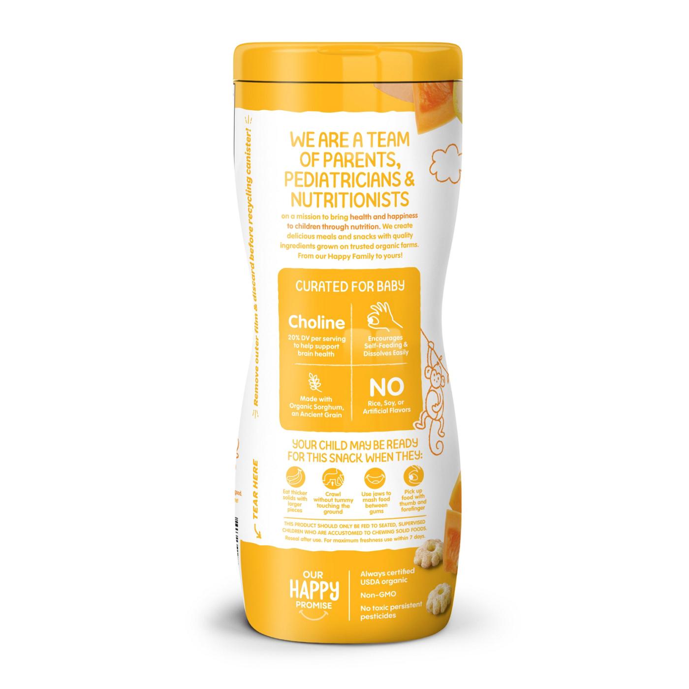 Happy Baby Organic Rice-Free Puffs - Banana & Pumpkin - Shop Toddler ...