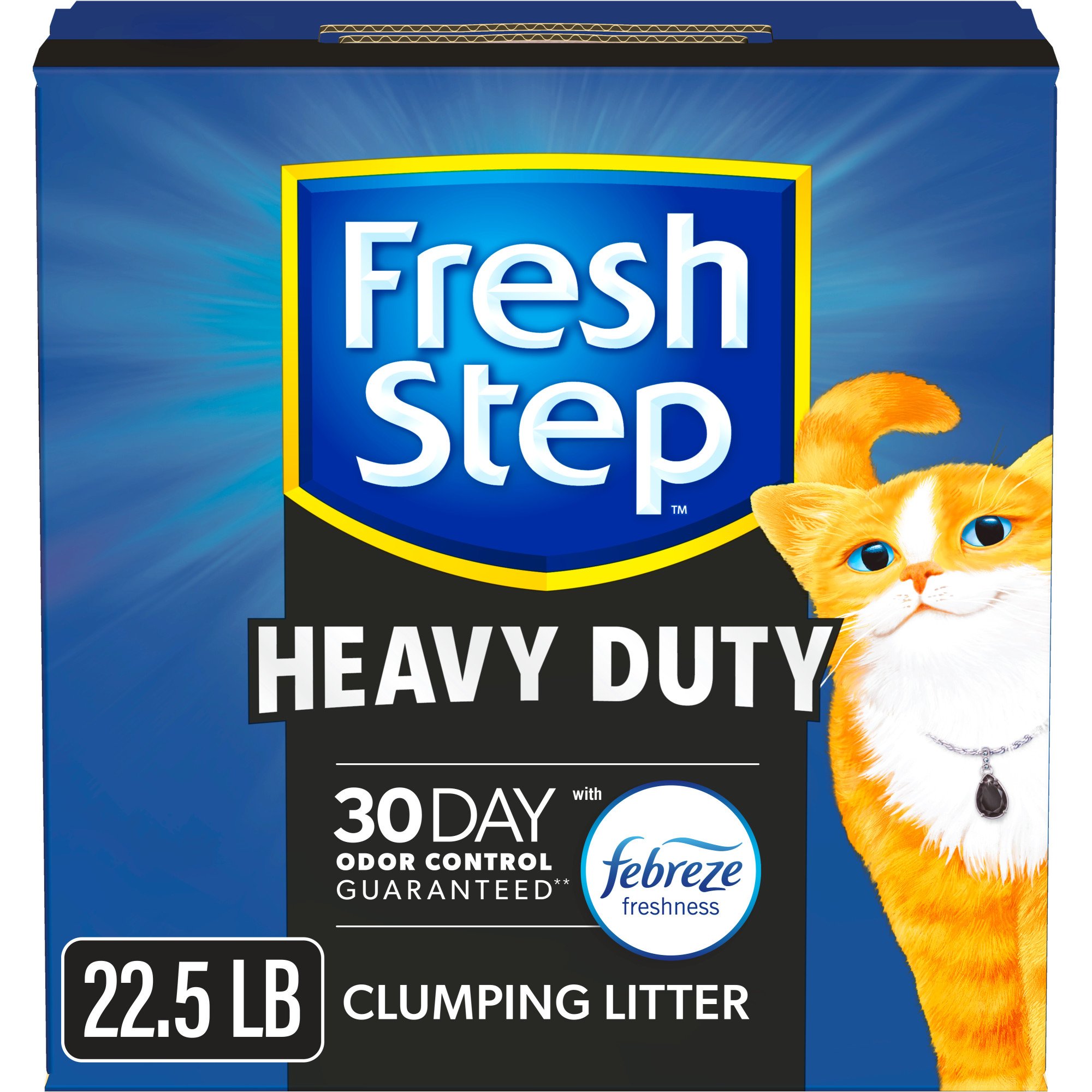 Fresh Step Heavy Duty Clumping Cat Litter - Shop Litter & litter boxes ...