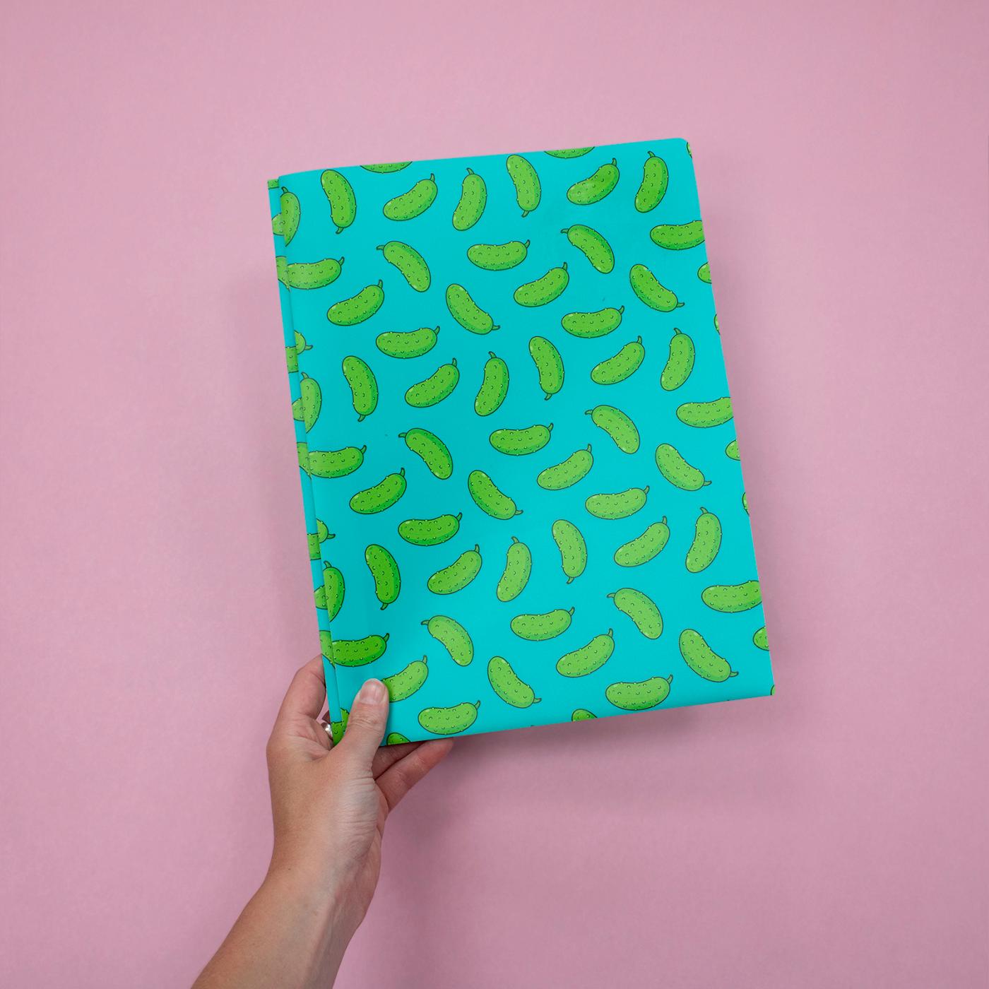 Art 101 Pickle Print Pocket Folder - Shop Folders at H-E-B