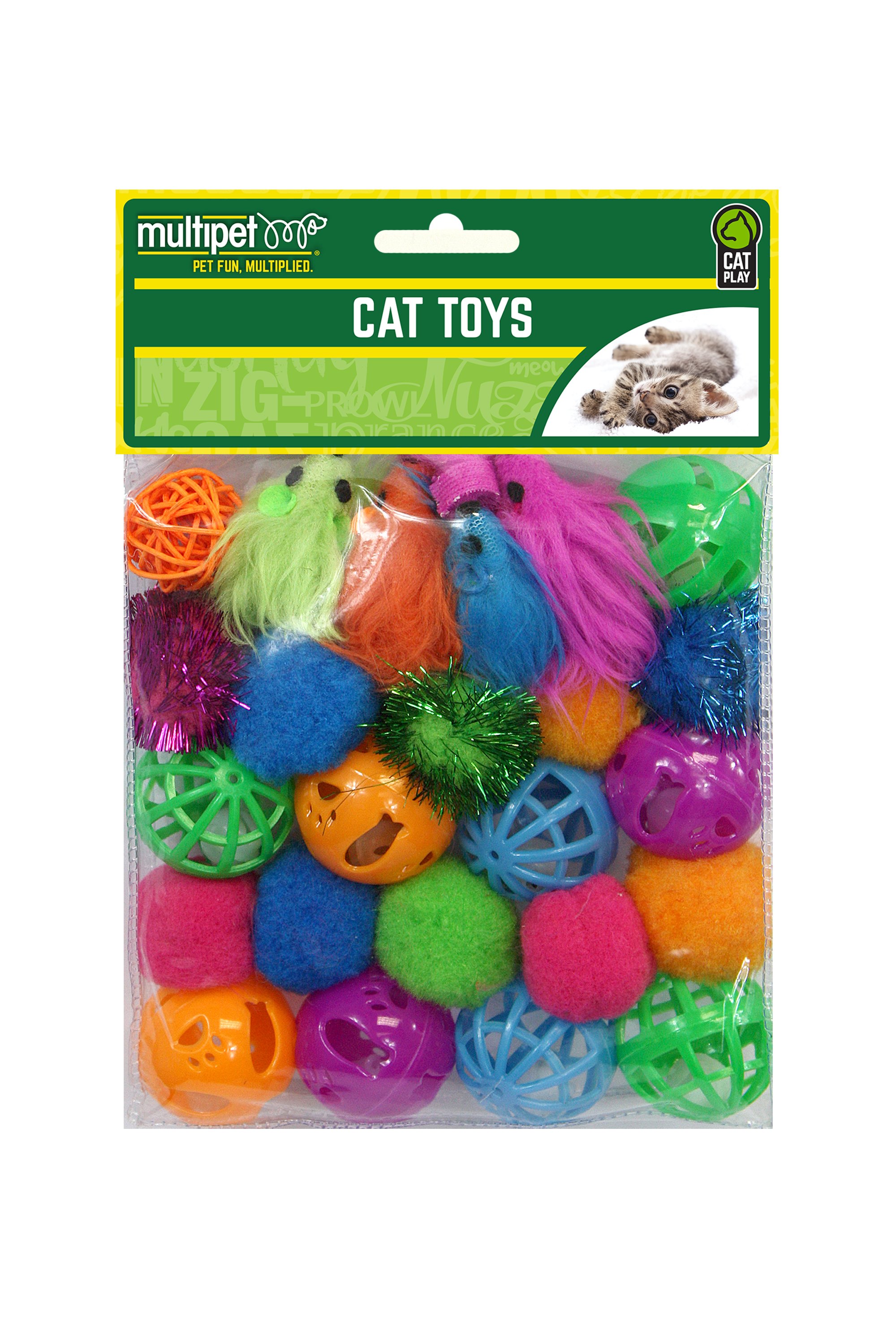 Multipet Cat Toy Value Pack - Shop Toys at H-E-B