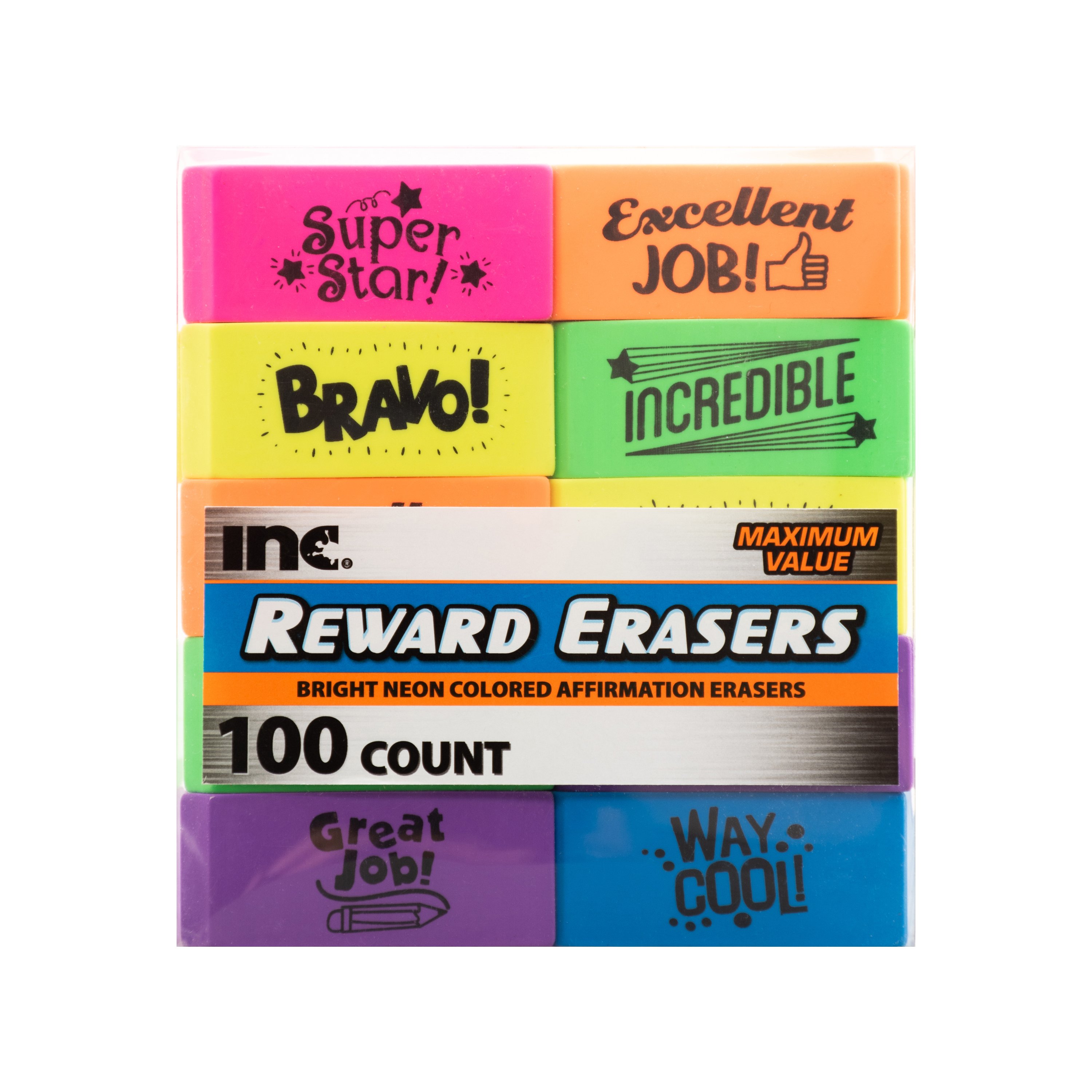 Inc Reward Erasers - Shop Erasers & ink correction at H-E-B