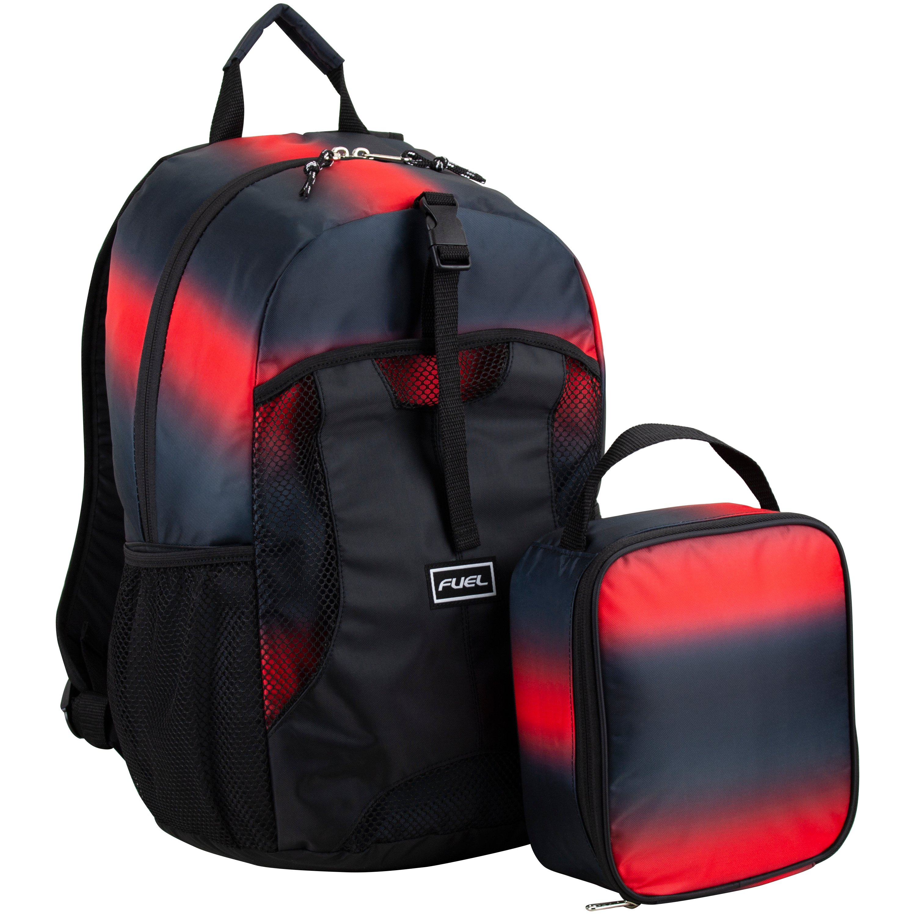 Fuel Black & Red Backpack & Lunch Bag Set - Shop Backpacks at H-E-B