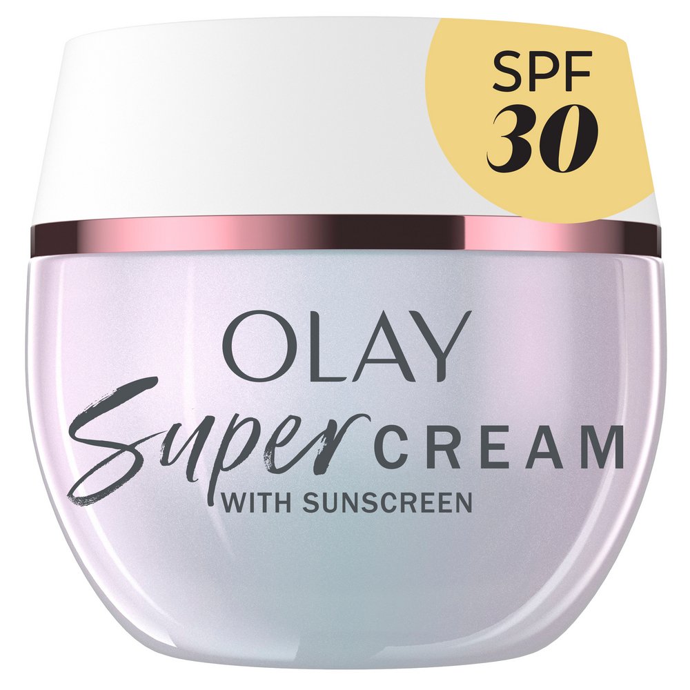 Olay Super Cream Facial Moisturizer with Sunscreen SPF 30 - Shop Facial moisturizer at H-E-B