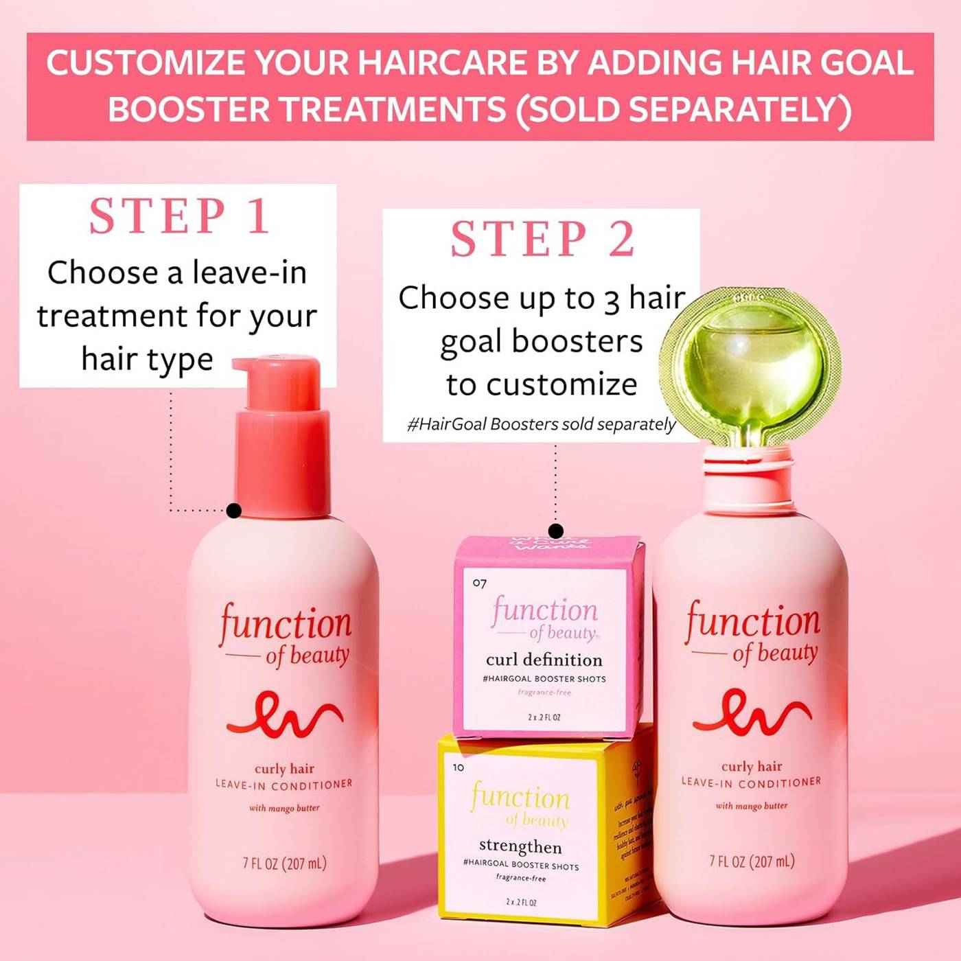 Function Of Beauty Curly Hair Leave-In Conditioner - Shop Shampoo ...