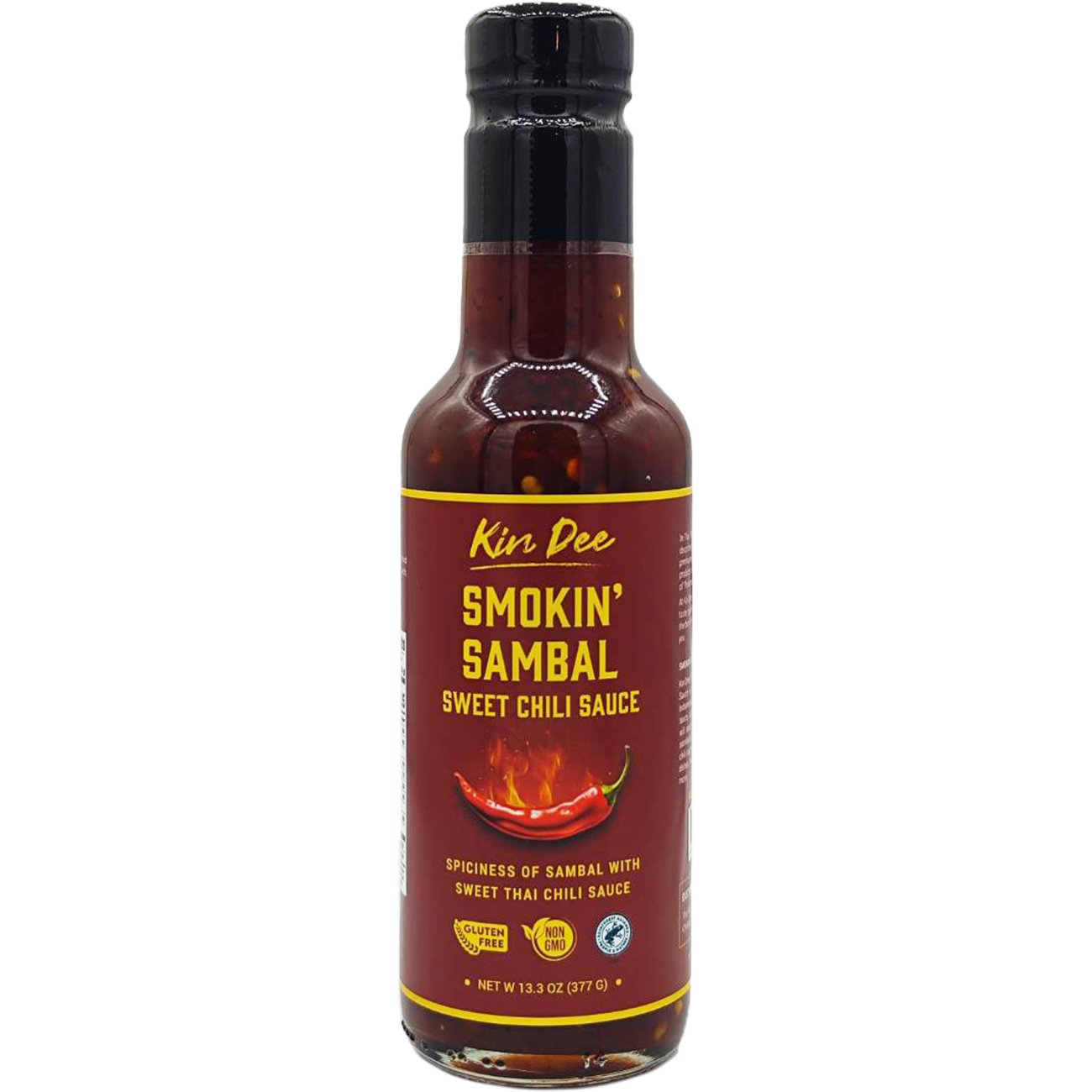 Kin Dee Smokin' Sambal Thai Sweet Chili Sauce - Shop Specialty sauces ...