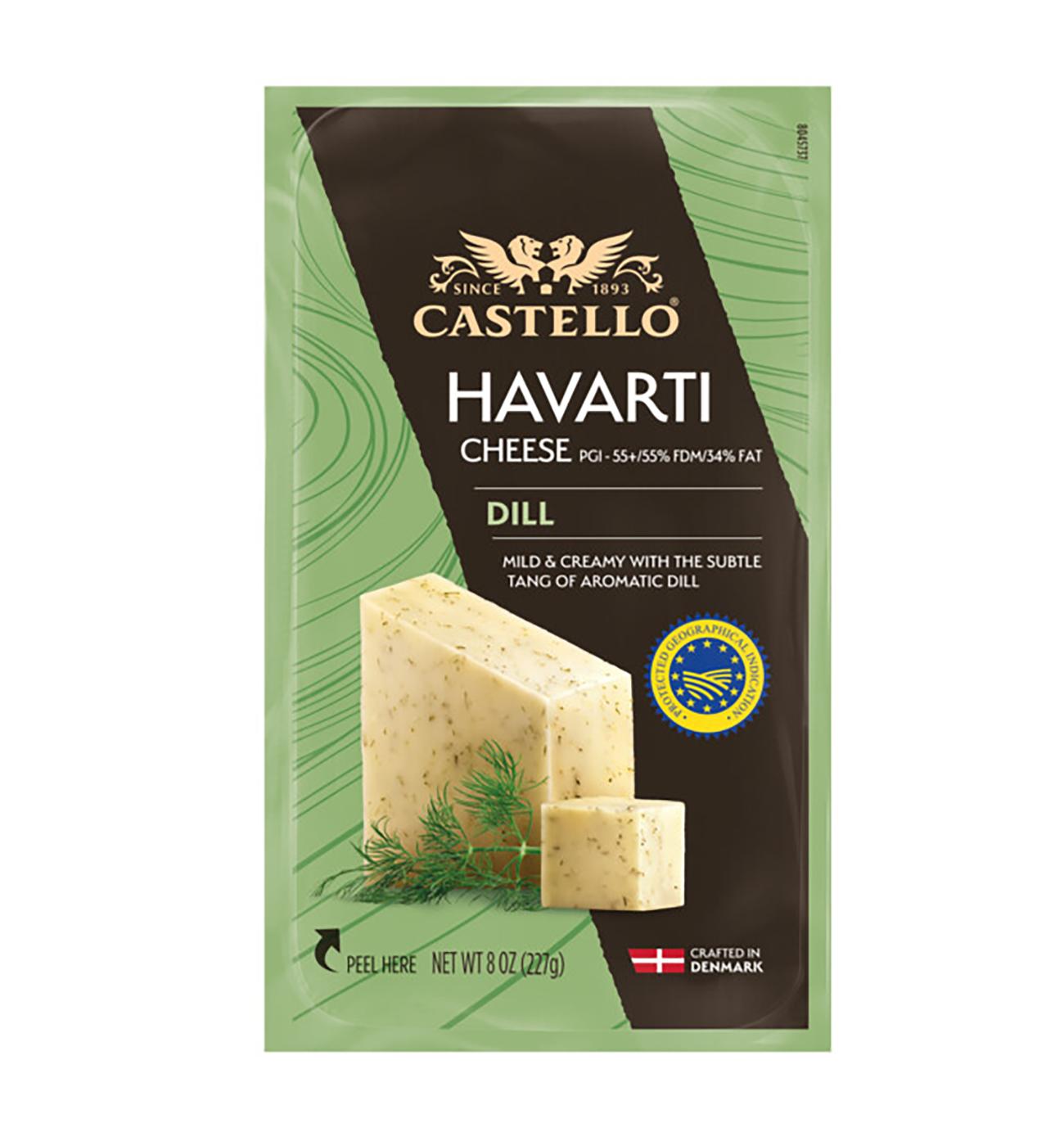 Castello Danish Havarti Cheese - Dill - Shop Cheese at H-E-B