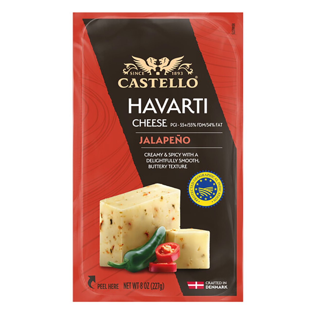 Castello Danish Havarti Cheese - Jalapeno - Shop Cheese at H-E-B
