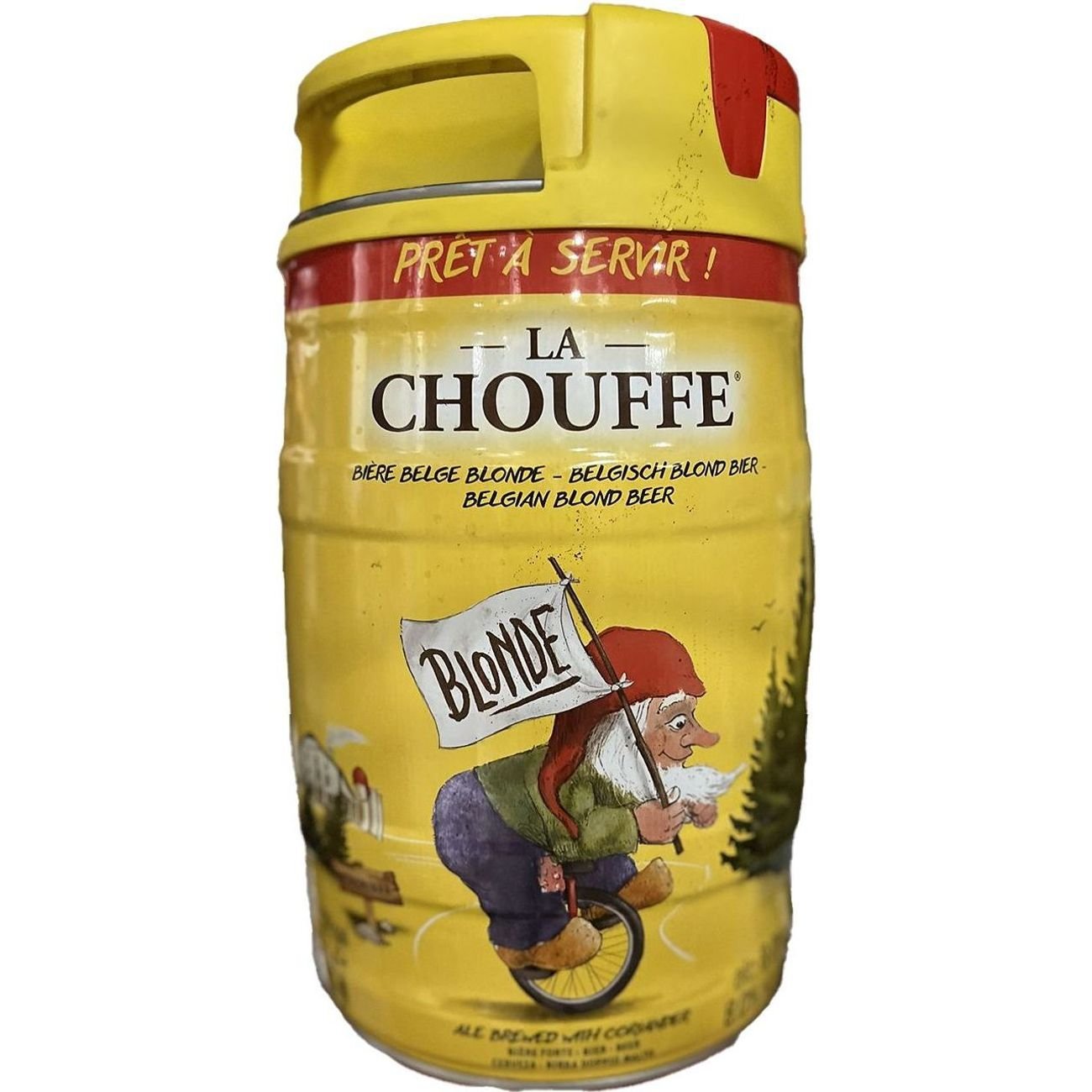 La Chouffe Belgian Blond Beer Mini Keg - Shop Beer at H-E-B