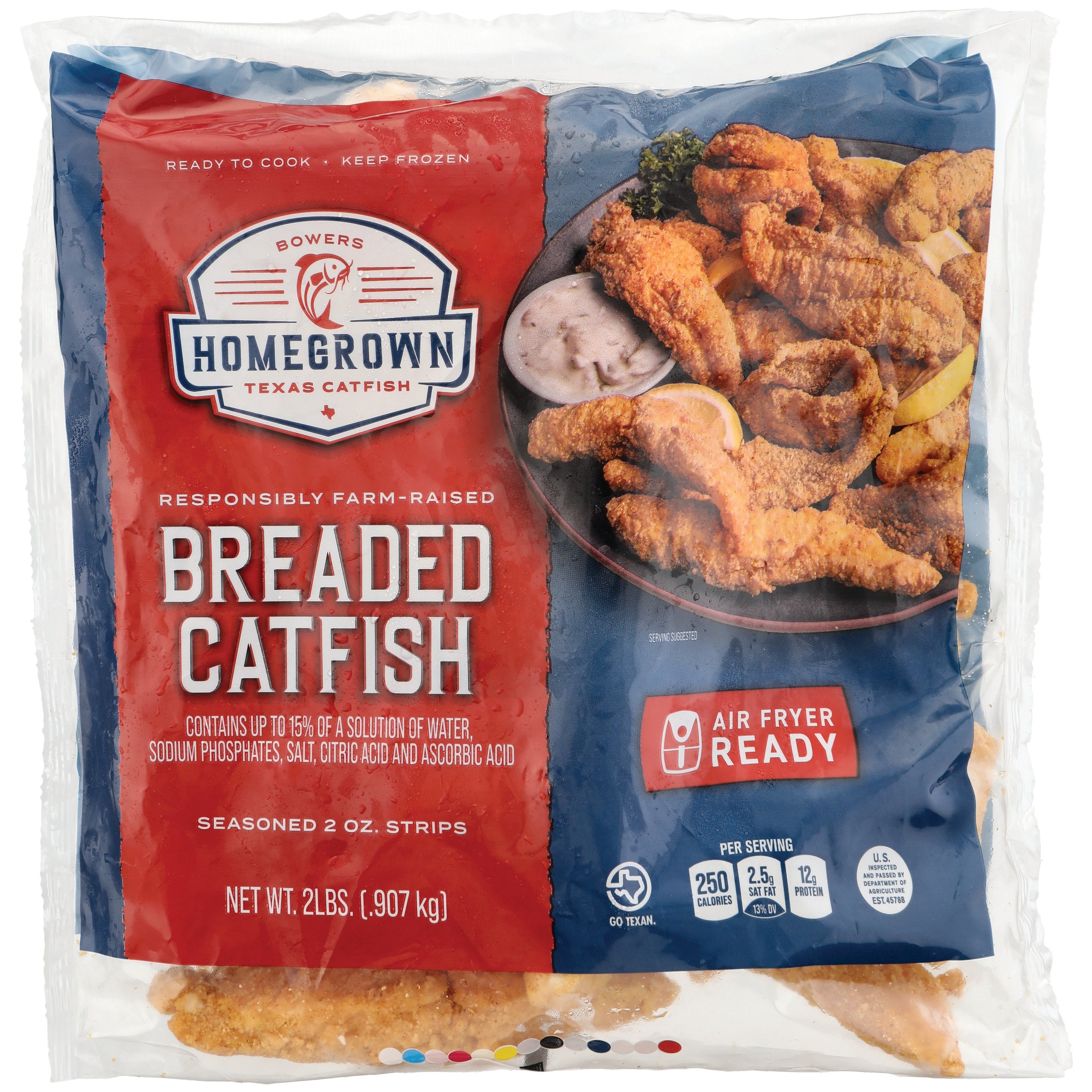 Bowers Homegrown Breaded Catfish Strips - Shop Fish at H-E-B