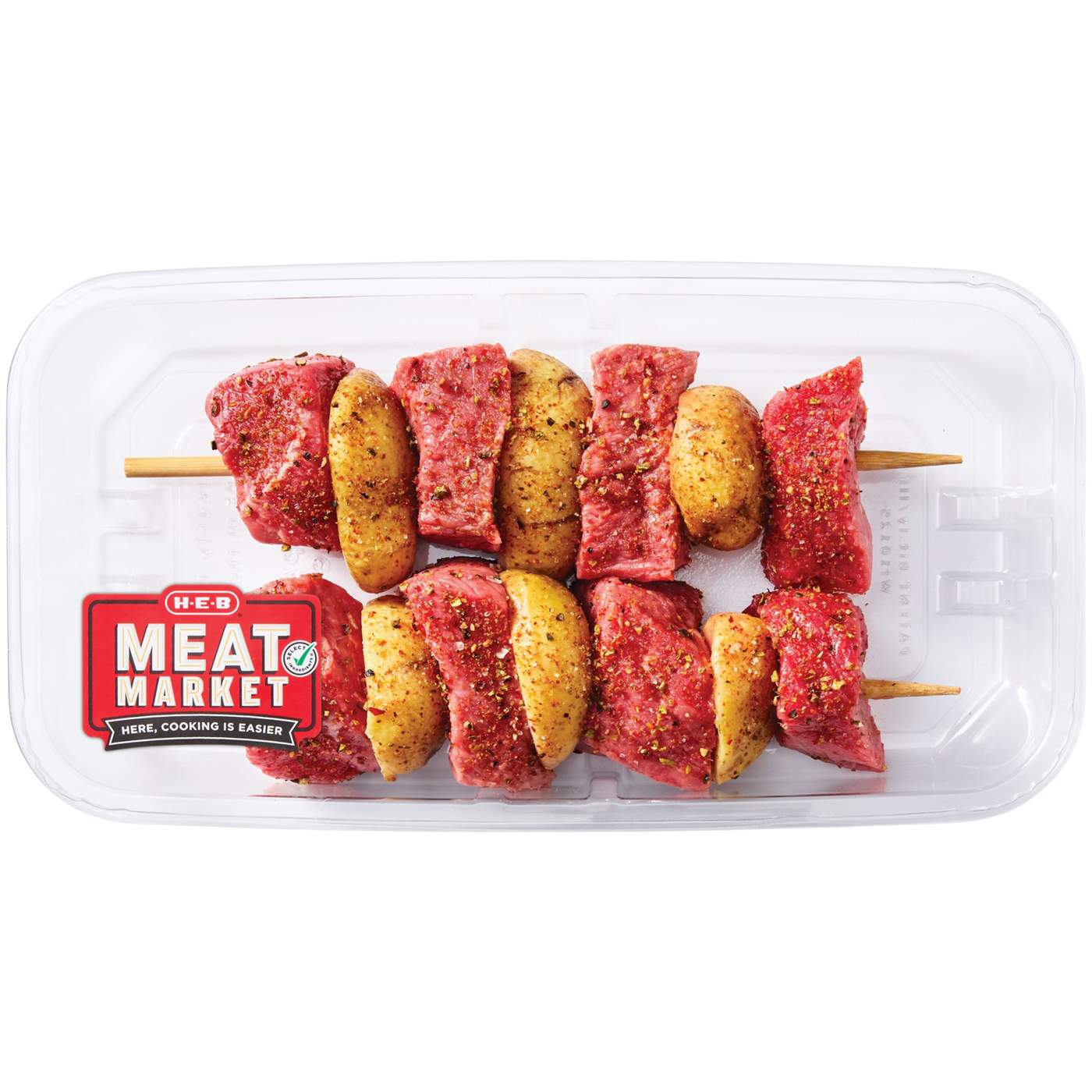 H-E-B Meat Market Steak N Tater Kabob - Shop Beef at H-E-B