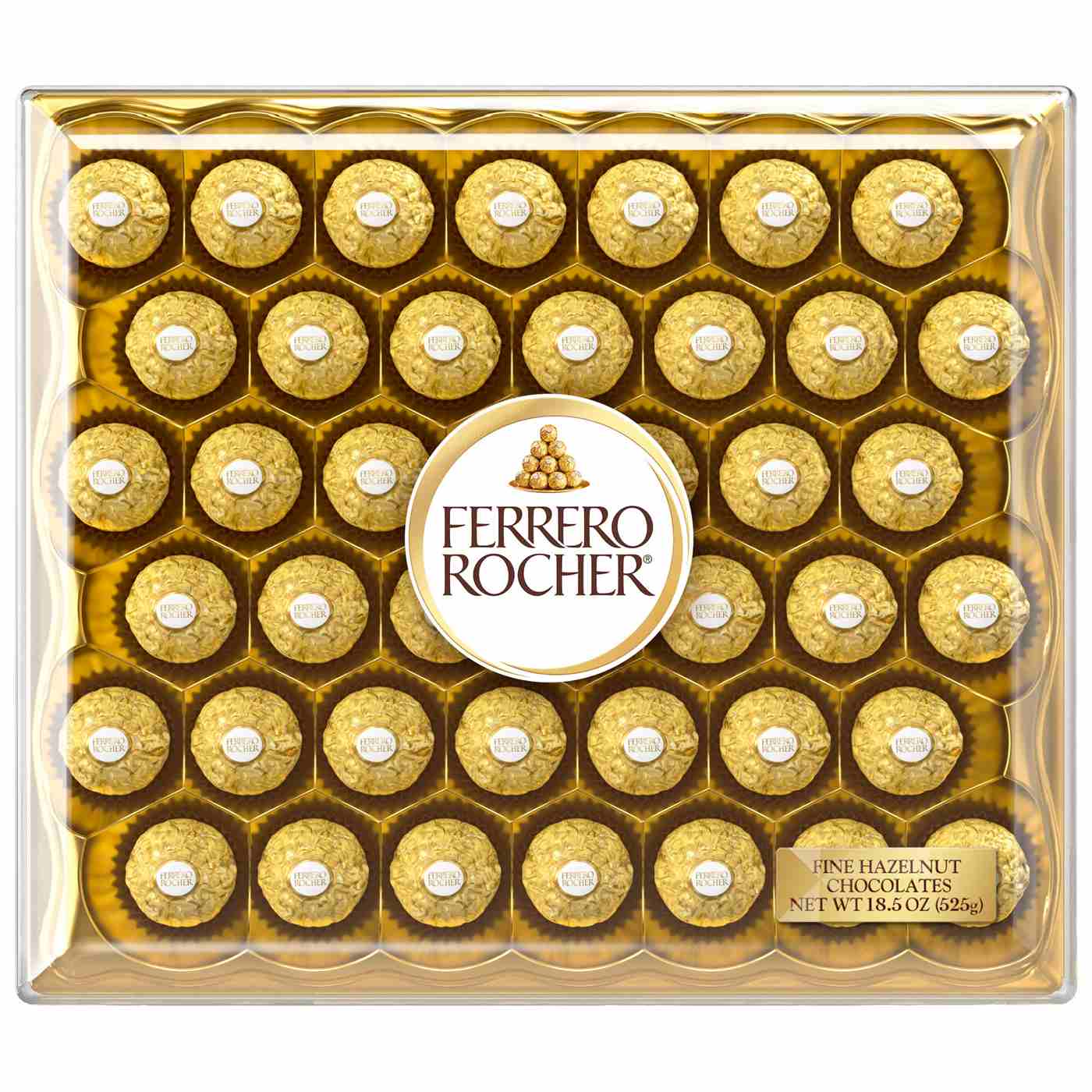Ferrero Rocher Fine Hazelnut Chocolates, 42 pc - Shop Candy at H-E-B