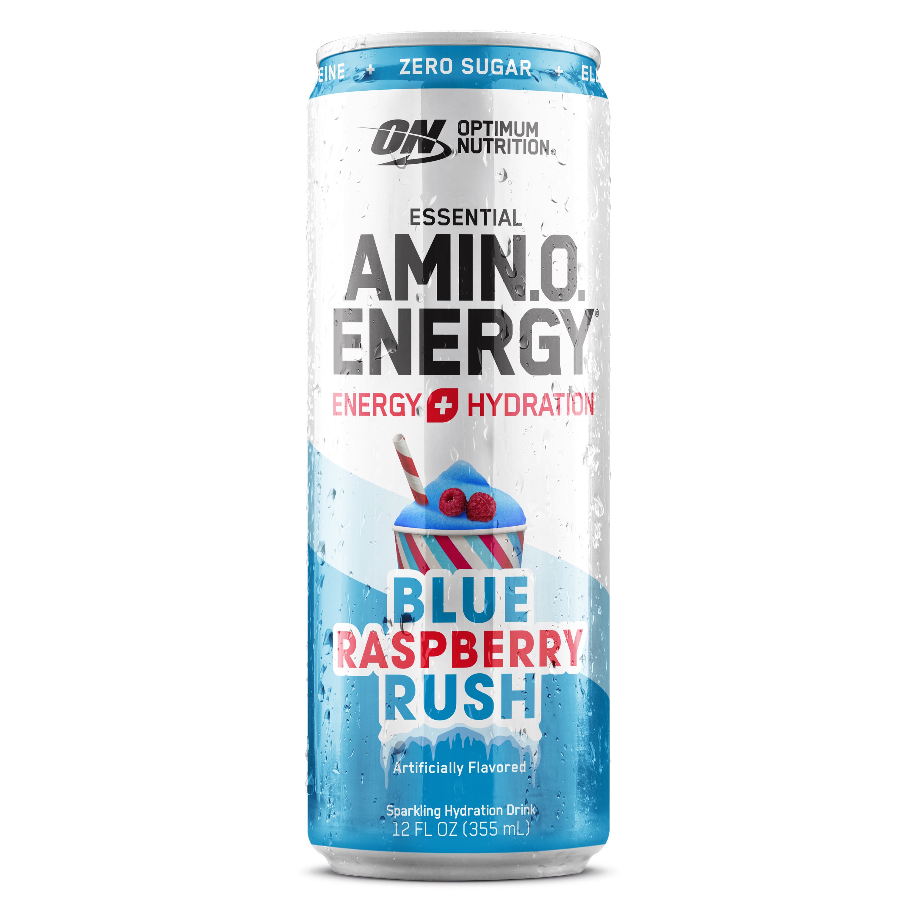 Optimum Nutrition Essential AMIN.O. Energy + Hydration Sparkling Drink ...