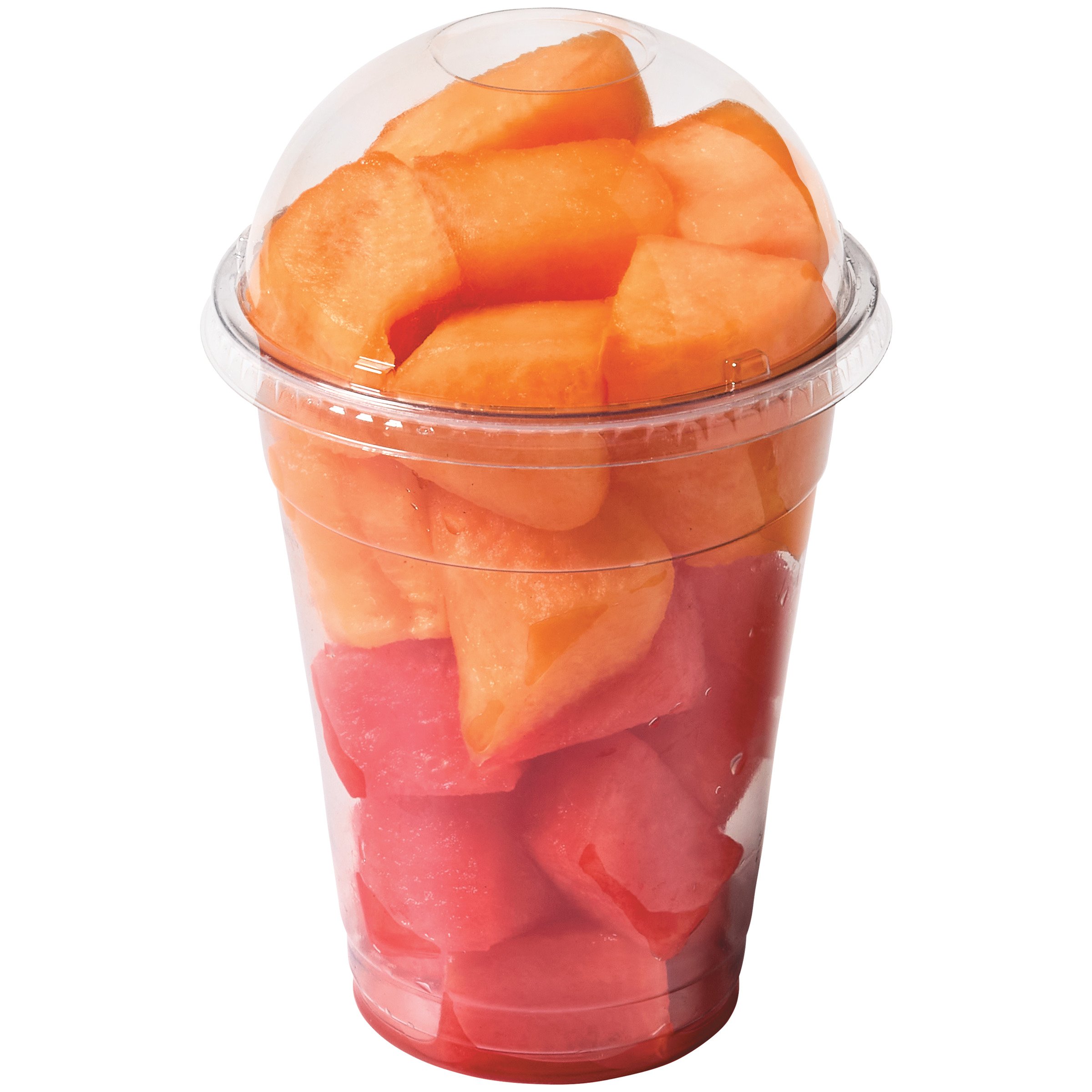 H-E-B Fresh Cantaloupe & Watermelon Fruit Cup - Shop Mixed fruit at H-E-B