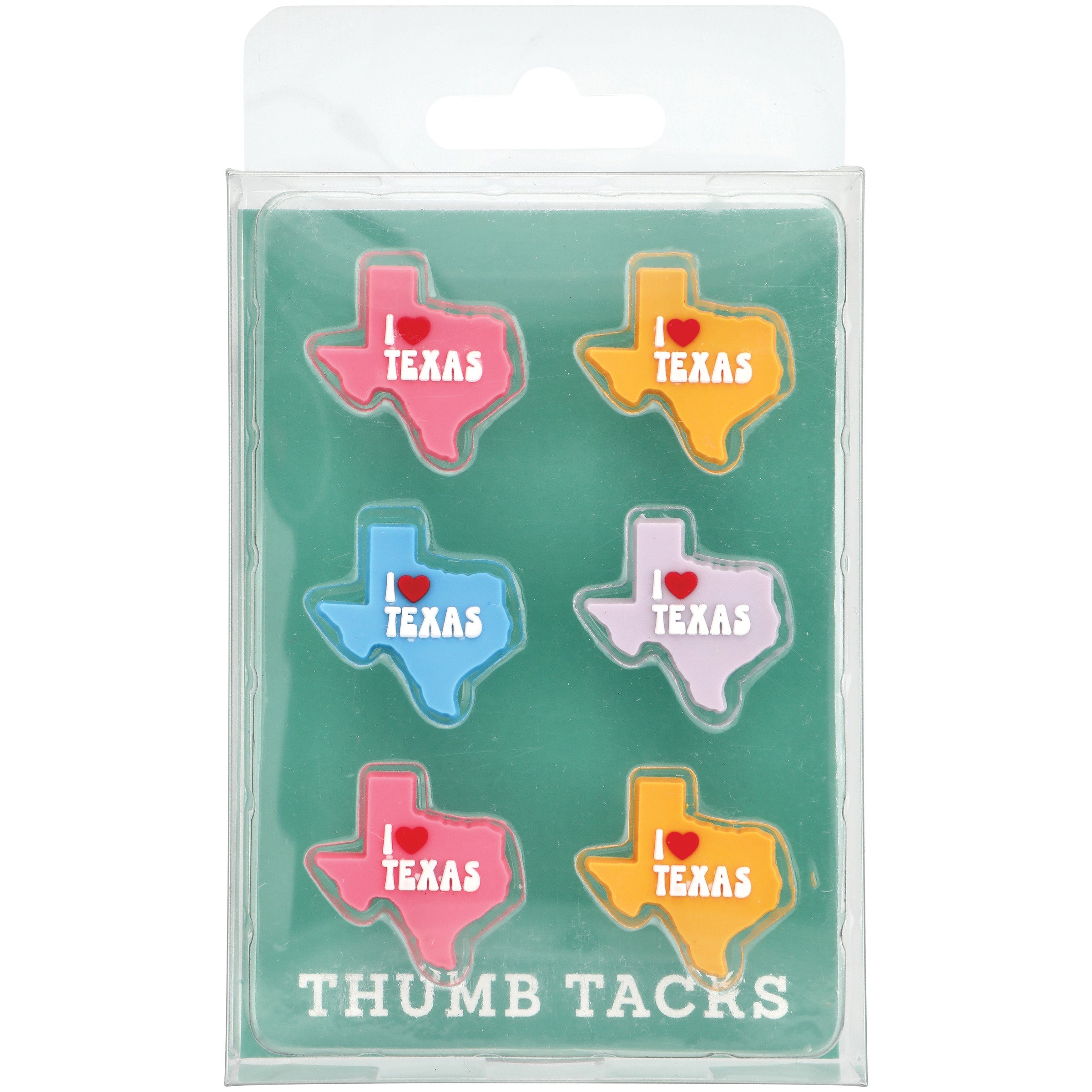Destination Holiday I Love Texas Thumb Tacks - Shop Seasonal decor at H-E-B