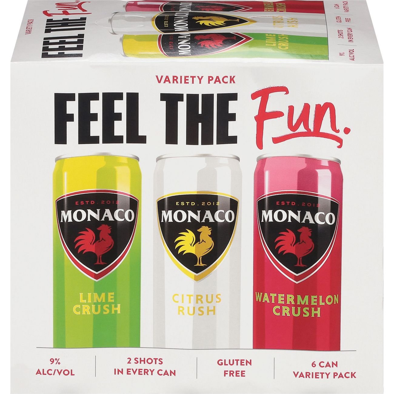 Monaco Wine Cocktail Variety Pack 6 pk Cans - Shop Malt beverages ...