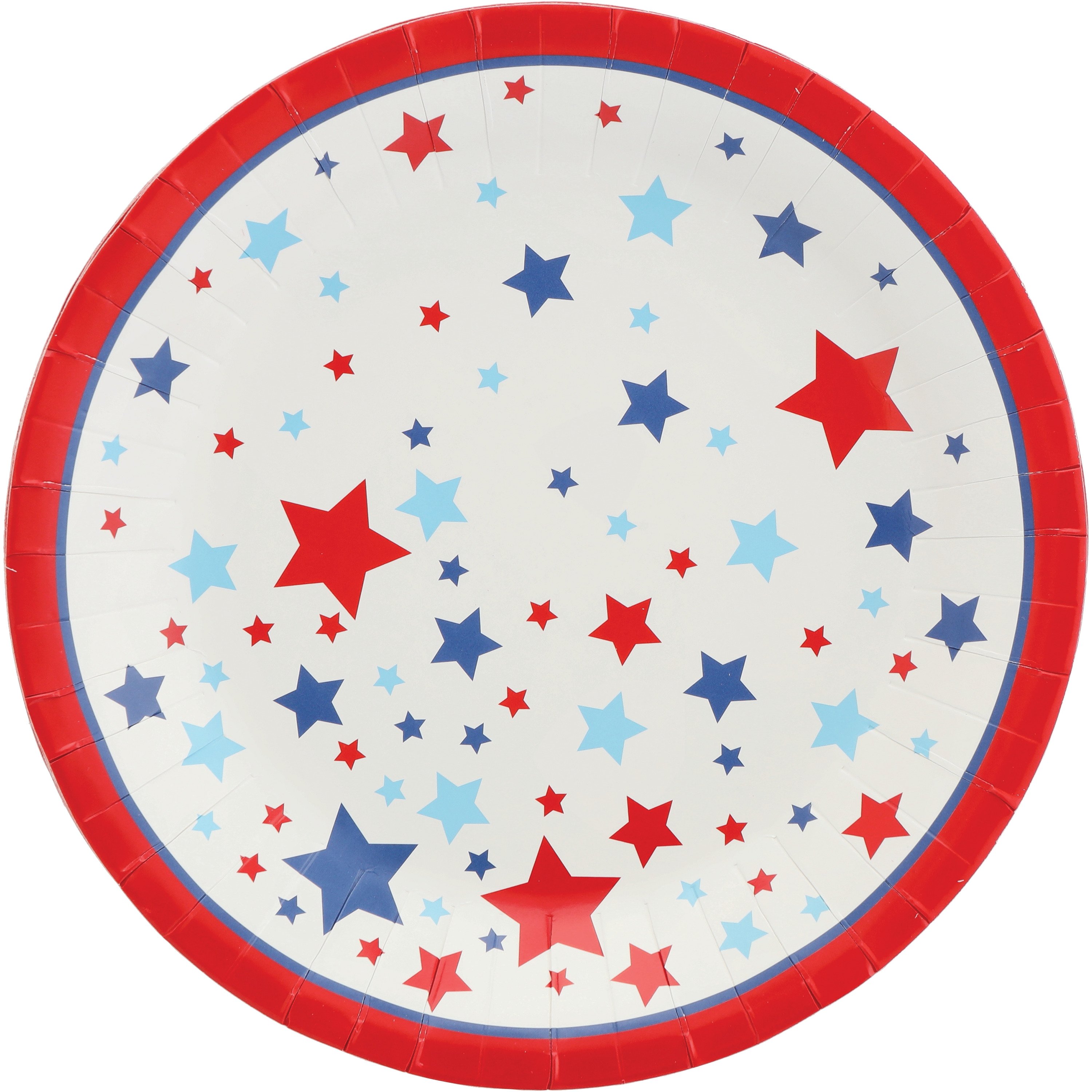 Destination Holiday Scatter Star Paper Plates, 9 in - Shop Seasonal ...