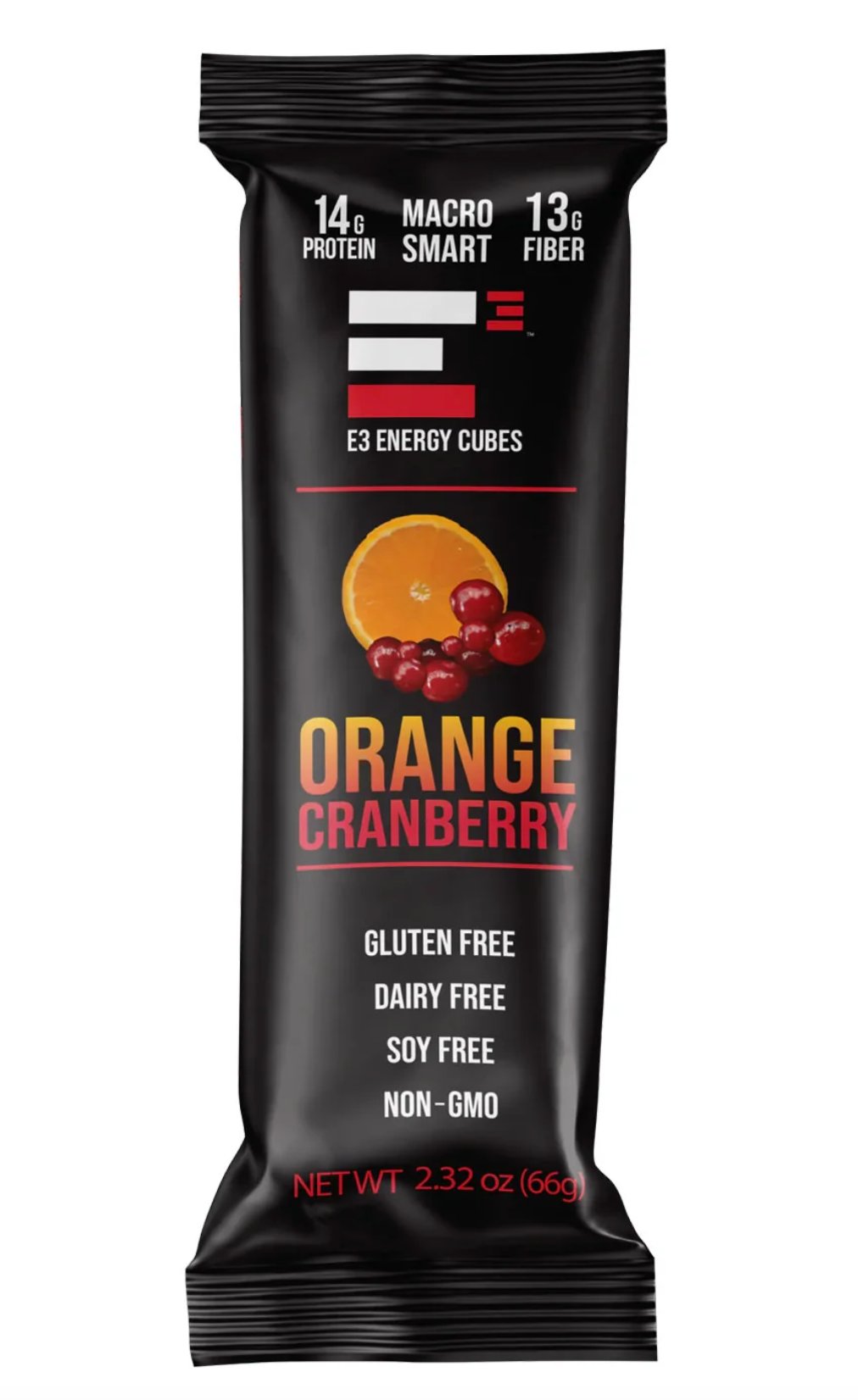 E3 Orange Cranberry Energy Cubes Protein Bar, 2.32 oz | Central Market ...