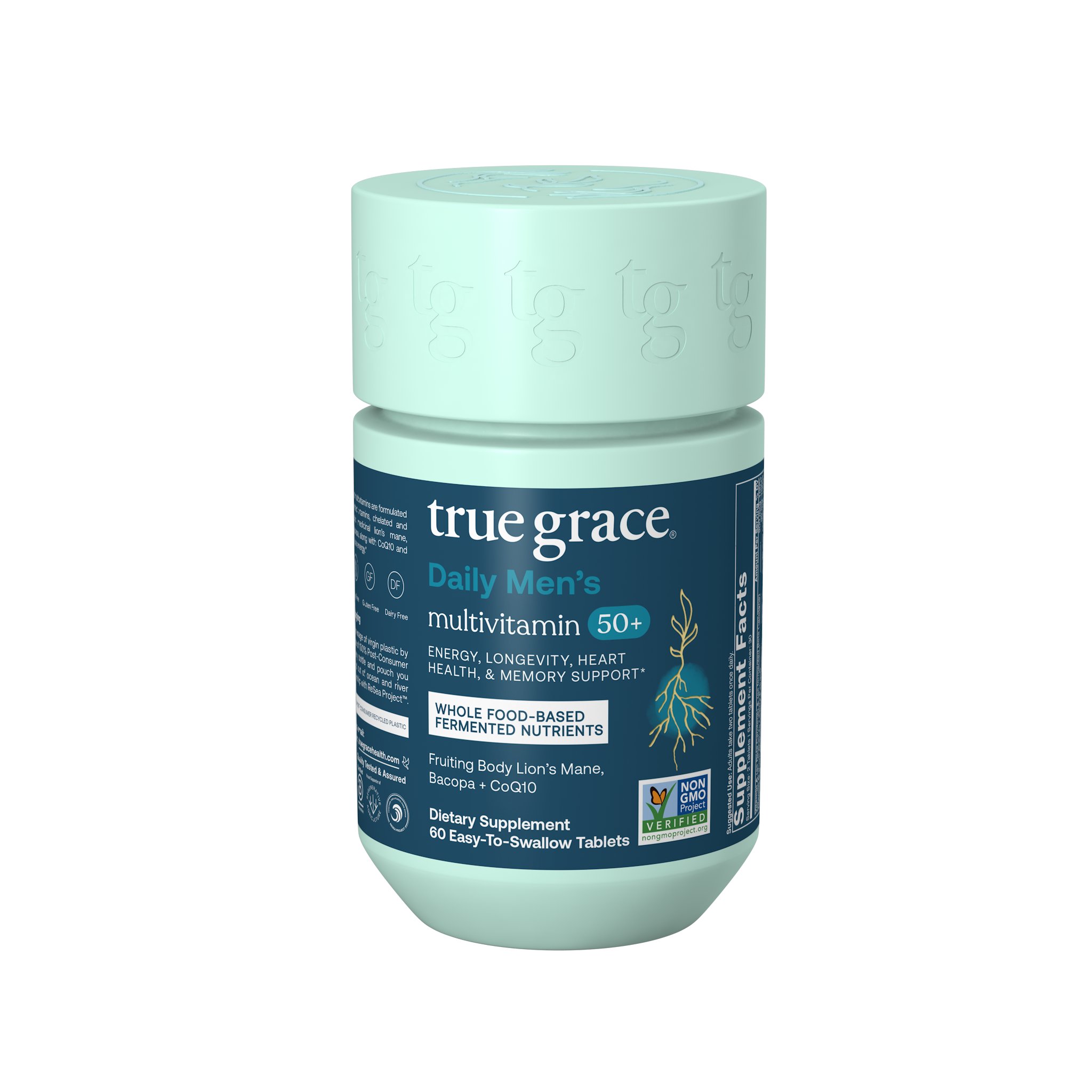 True Grace Daily Men's 50+ Multivitamin Tablets - Shop Multivitamins at ...