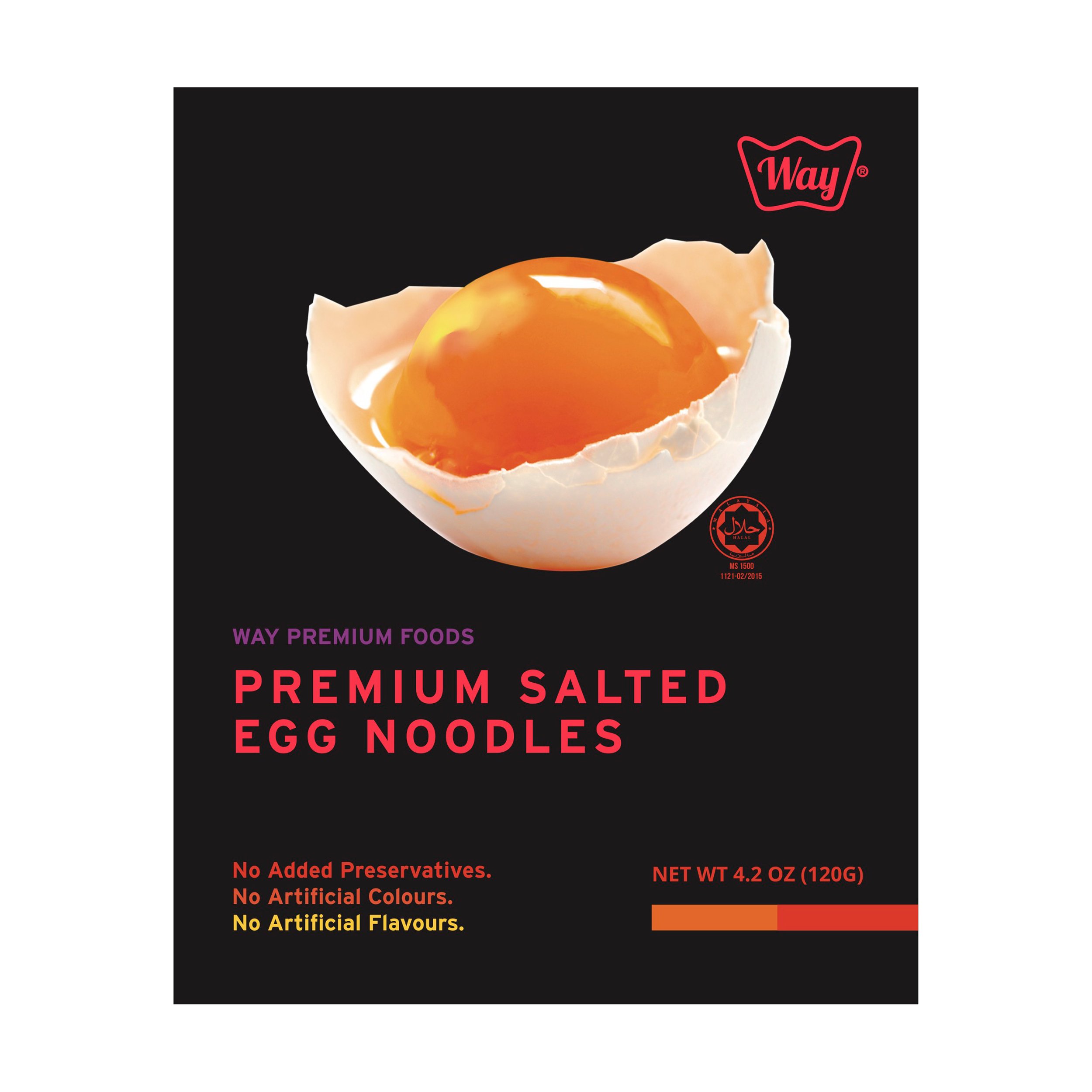 Way Premium Salted Egg Noodles - Shop Pantry meals at H-E-B