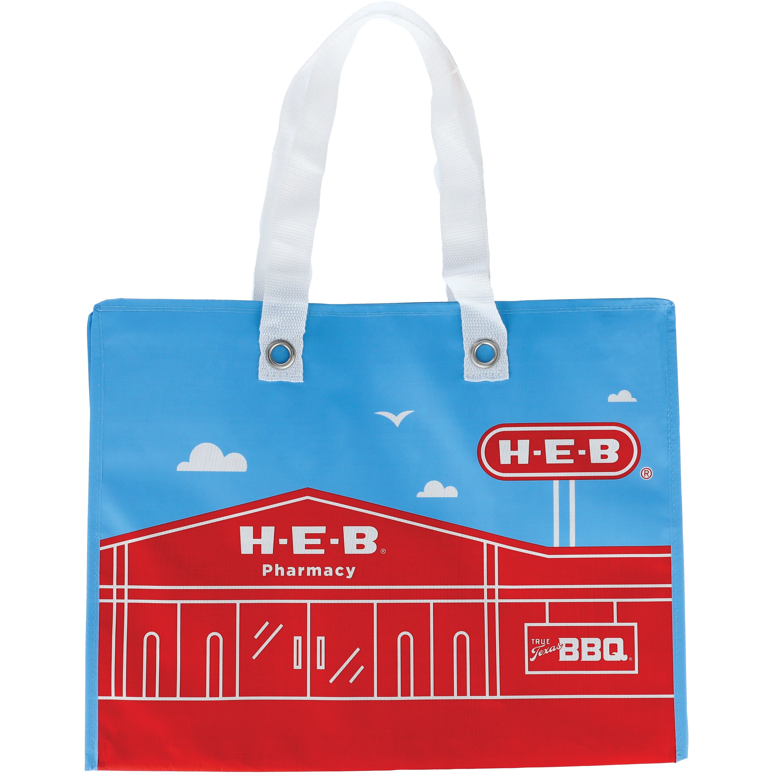 H-E-B Brand Shop Store Front Tote Bag - Shop Reusable shopping bags at ...