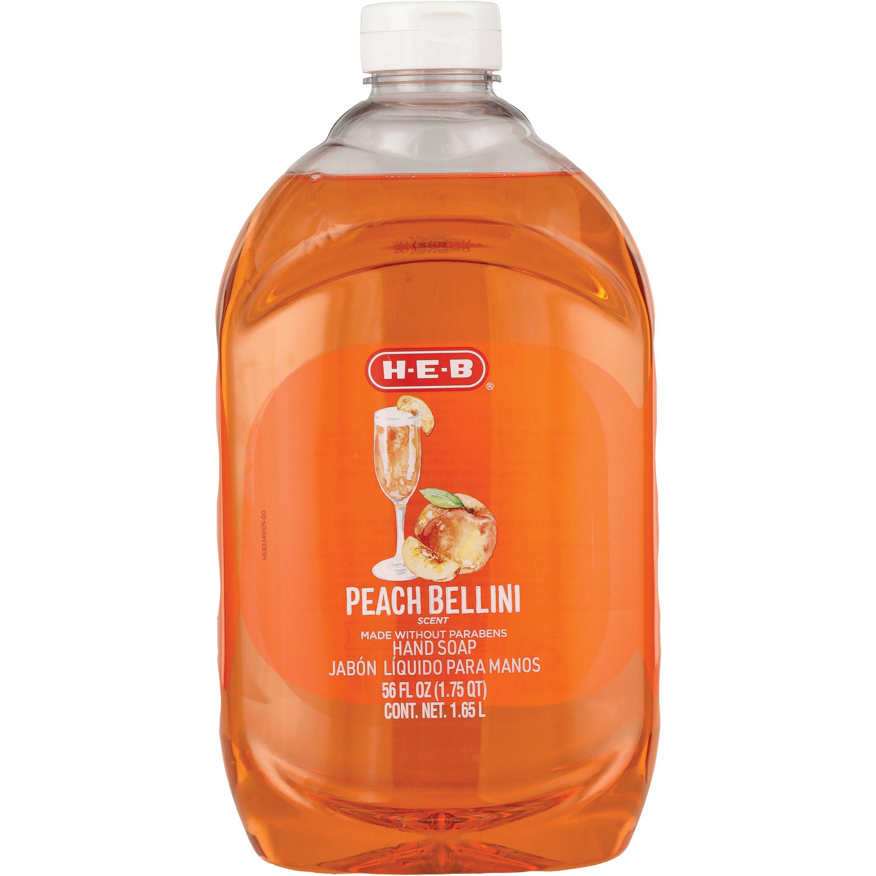 H-E-B Liquid Hand Soap Refill - Peach Billini - Shop Hand & bar soap at ...
