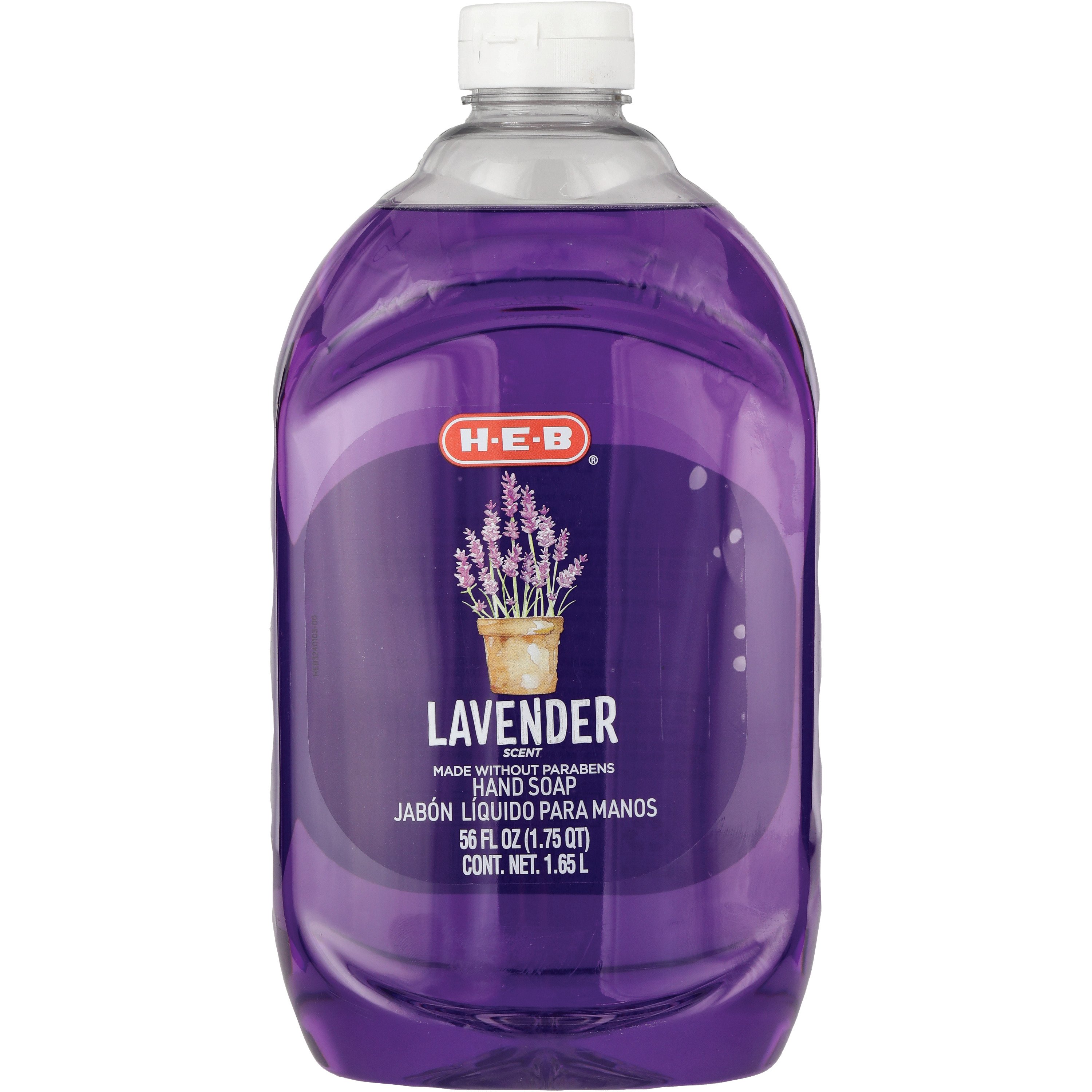 H-E-B Liquid Hand Soap Refill - Lavender - Shop Hand & bar soap at H-E-B