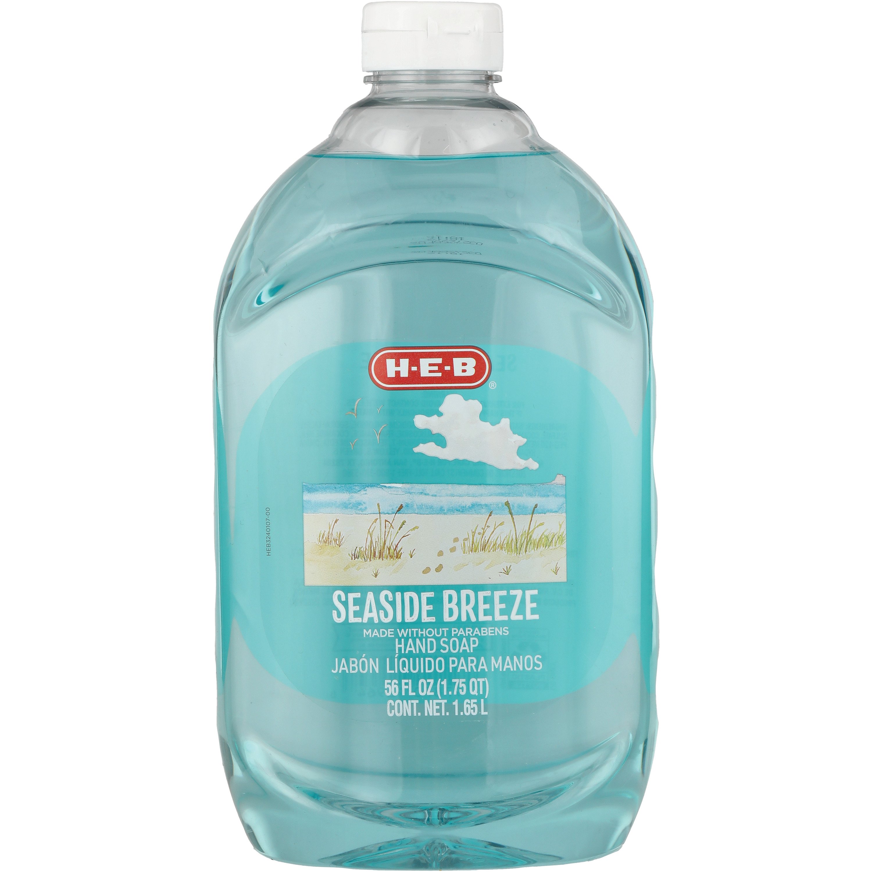 H-E-B Liquid Hand Soap Refill - Seaside Breeze - Shop Hand & bar soap ...