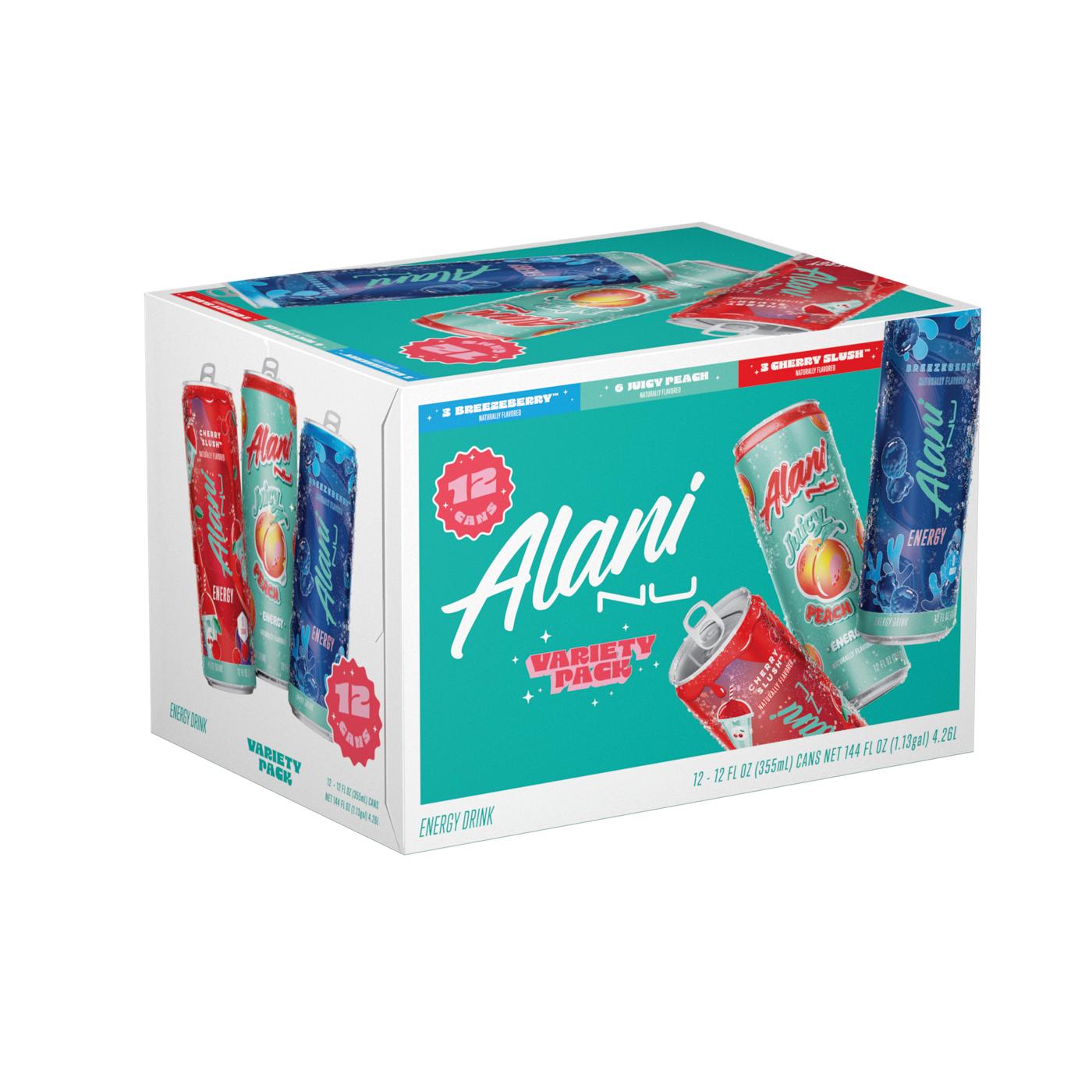 Alani Nu Energy Drinks Variety Pack 12 pk Cans - Shop Diet & fitness at ...